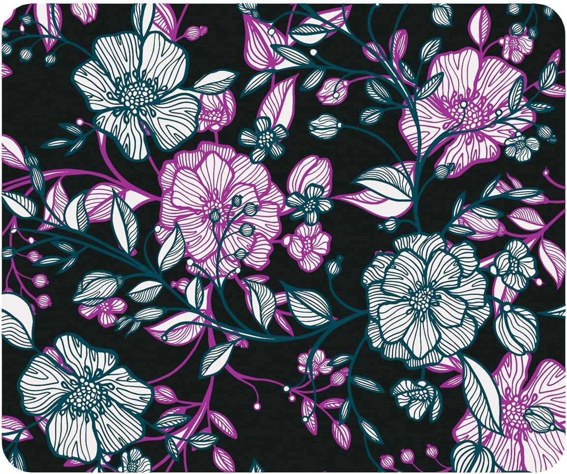 Amazon.com: OTM Essentials Artist Series Fabric Mouse Pad, Flower Lace Florals & Nature : OTM ...