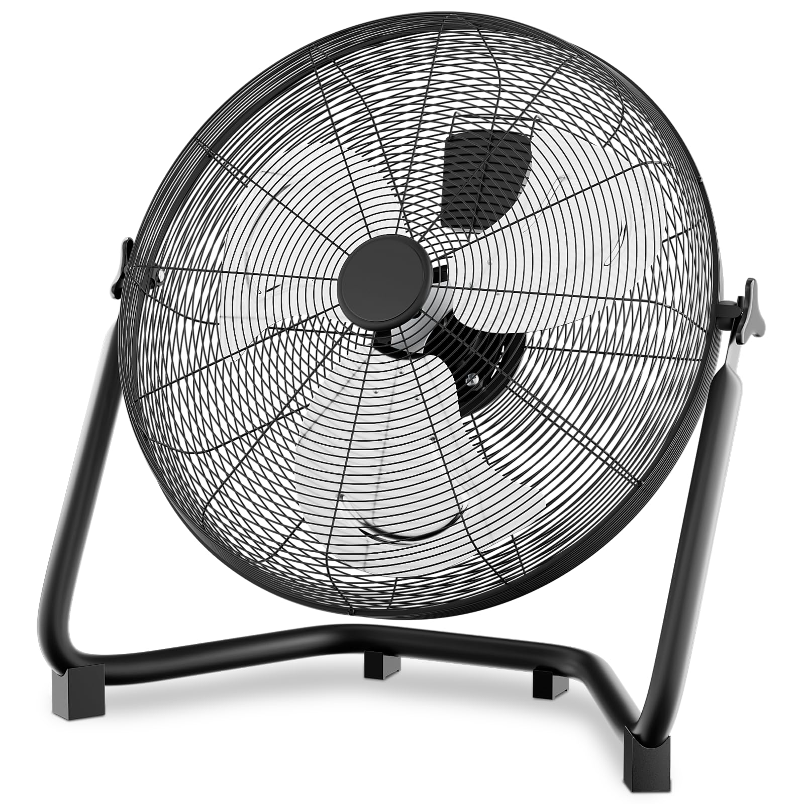 Amazon.com: Magshion 22" High-Velocity Metal Floor Fan 3522 CFM 3-Speed ...