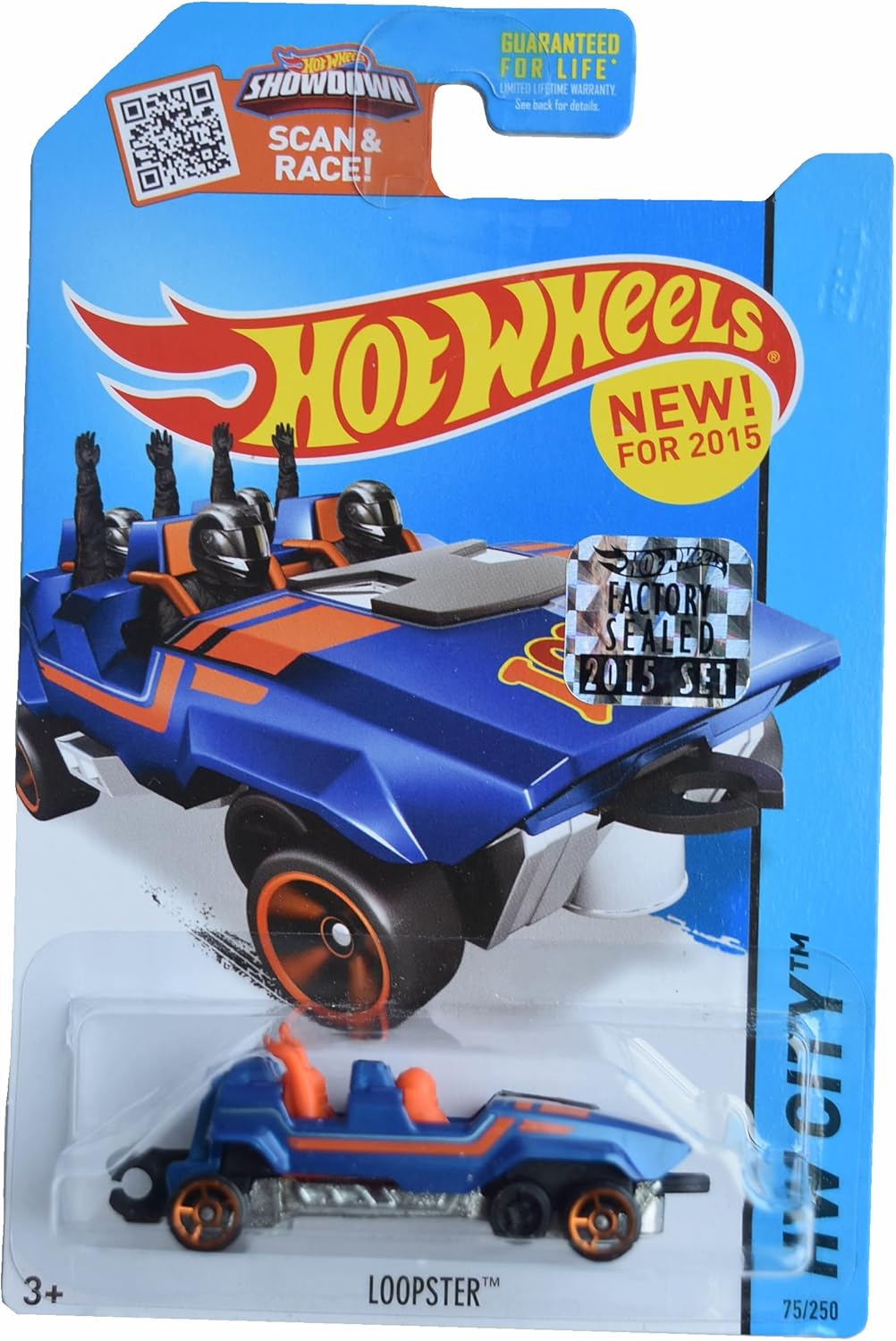 Amazon.com: Hot Wheels Loopster, City 75/250 [Blue] Hands Up : Toys & Games