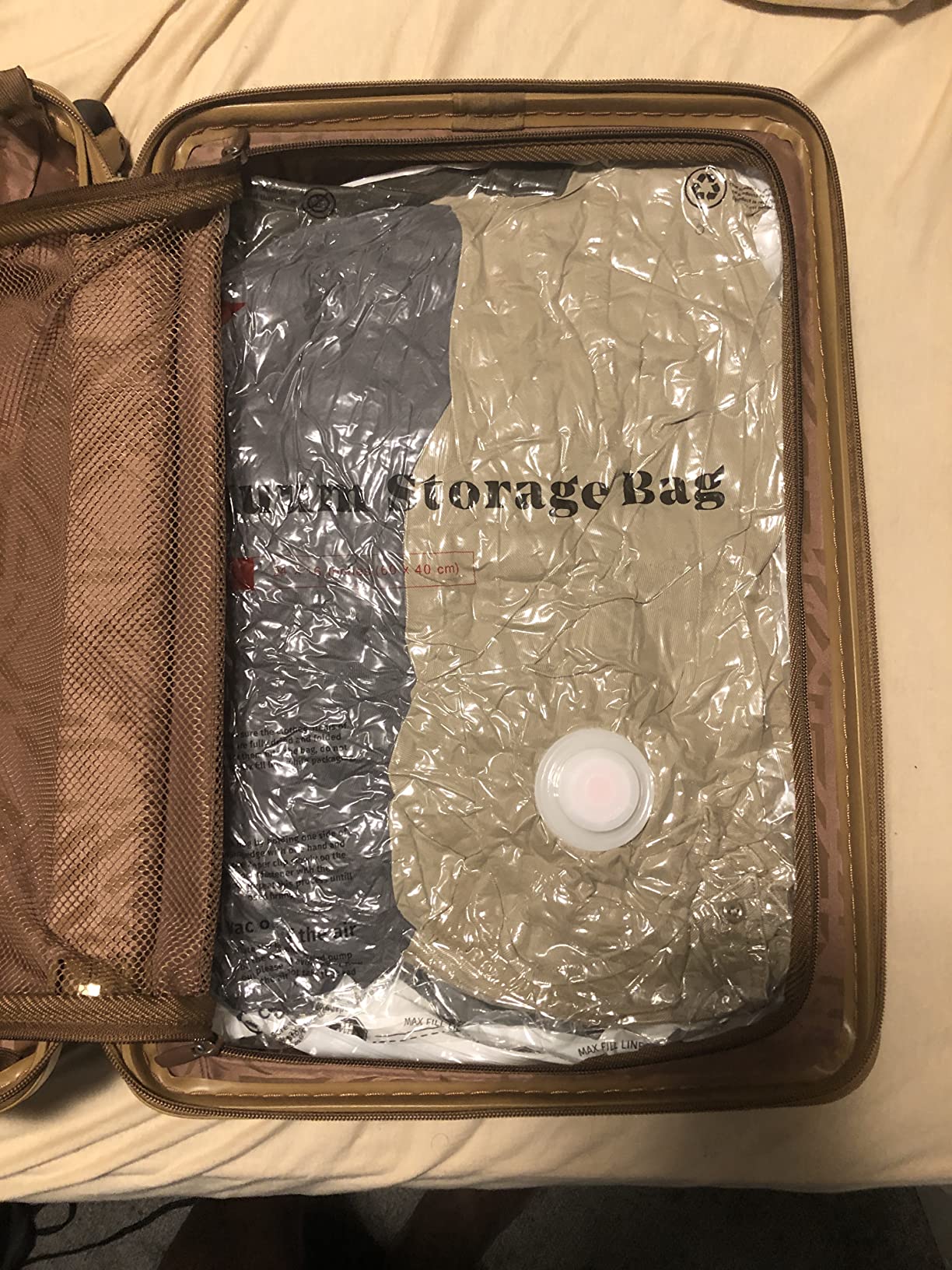 Amazon.com: VMSTR Travel Vacuum Storage Bags with USB Electric Pump ...