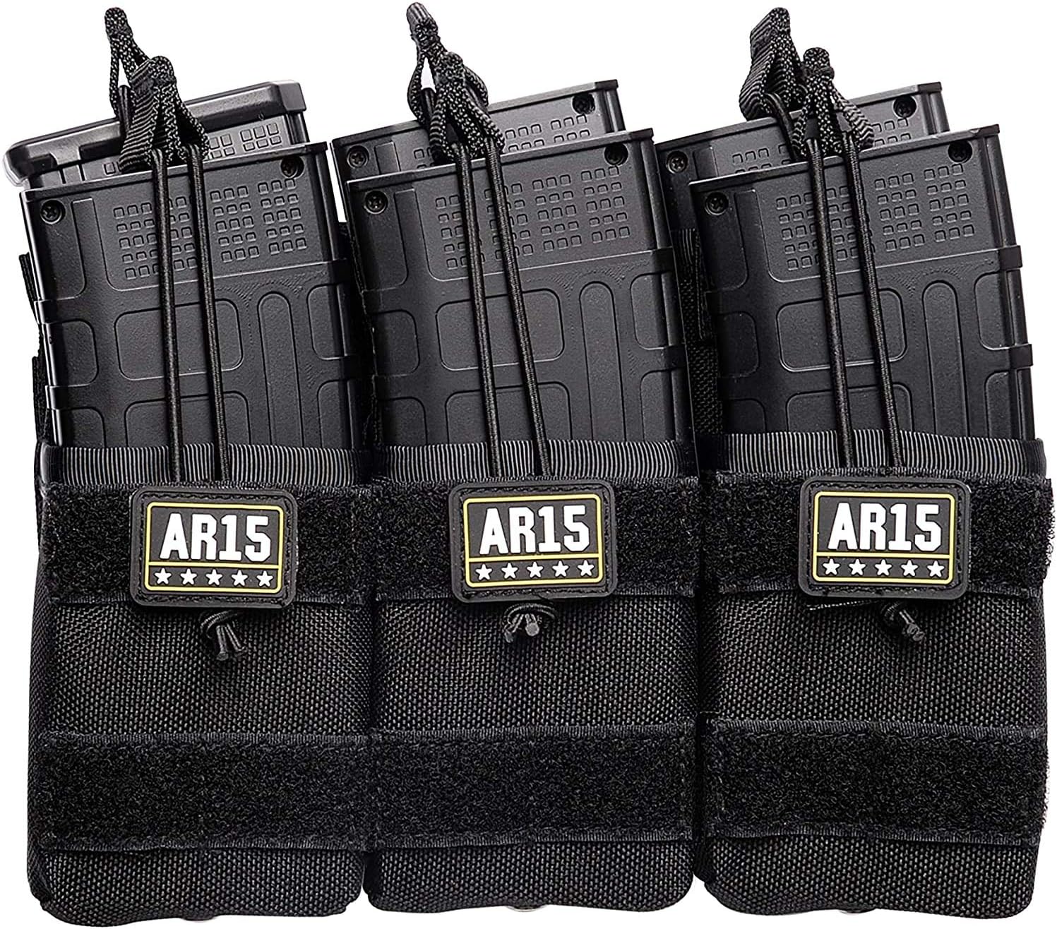BOOSTEADY Molle Mag Pouch Magazine Pouches for Pistol and Rifle, Triple ...