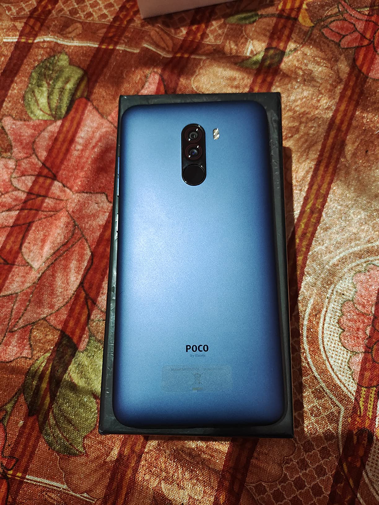 (Refurbished) Poco F1 by Xiaomi (Steel Blue, 6GB RAM, 128GB Storage ...