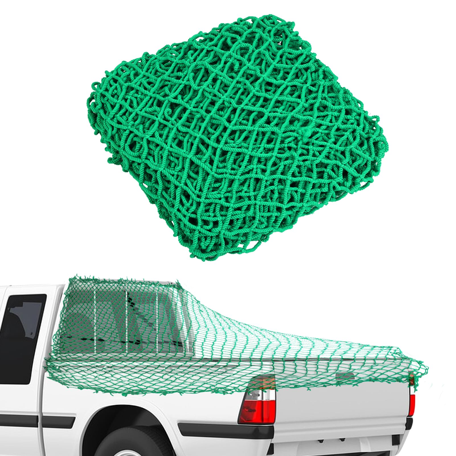 2.5x3M Cargo Net for Pickup Truck, Trailer Cargo Netting Luggage Net ...