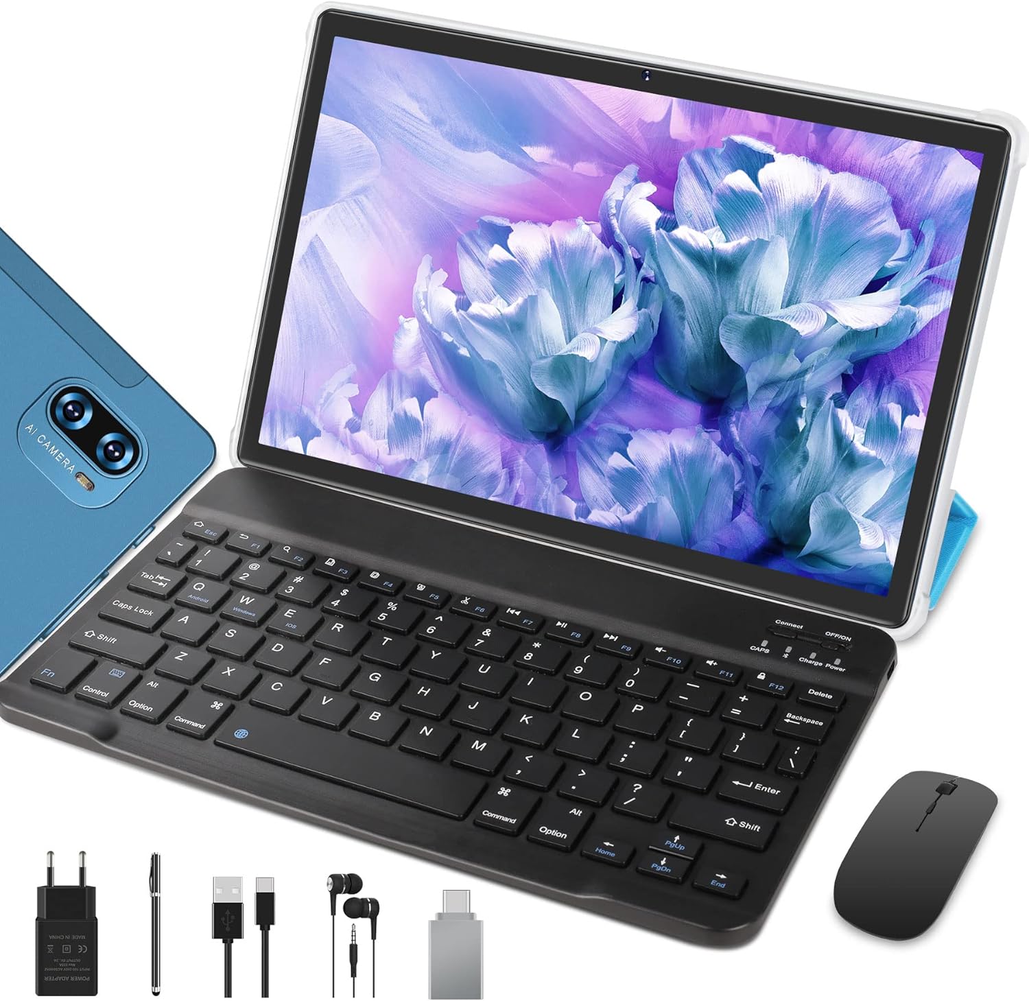 YESTEL T13 Tablet 10 Pulgadas Android 11 Tablet Niños, 4GB + 64GB ...