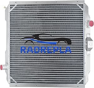 Amazon.com: RADREPLA 4 Row Aluminum Radiator for 2002 2003 2004 Hummer ...