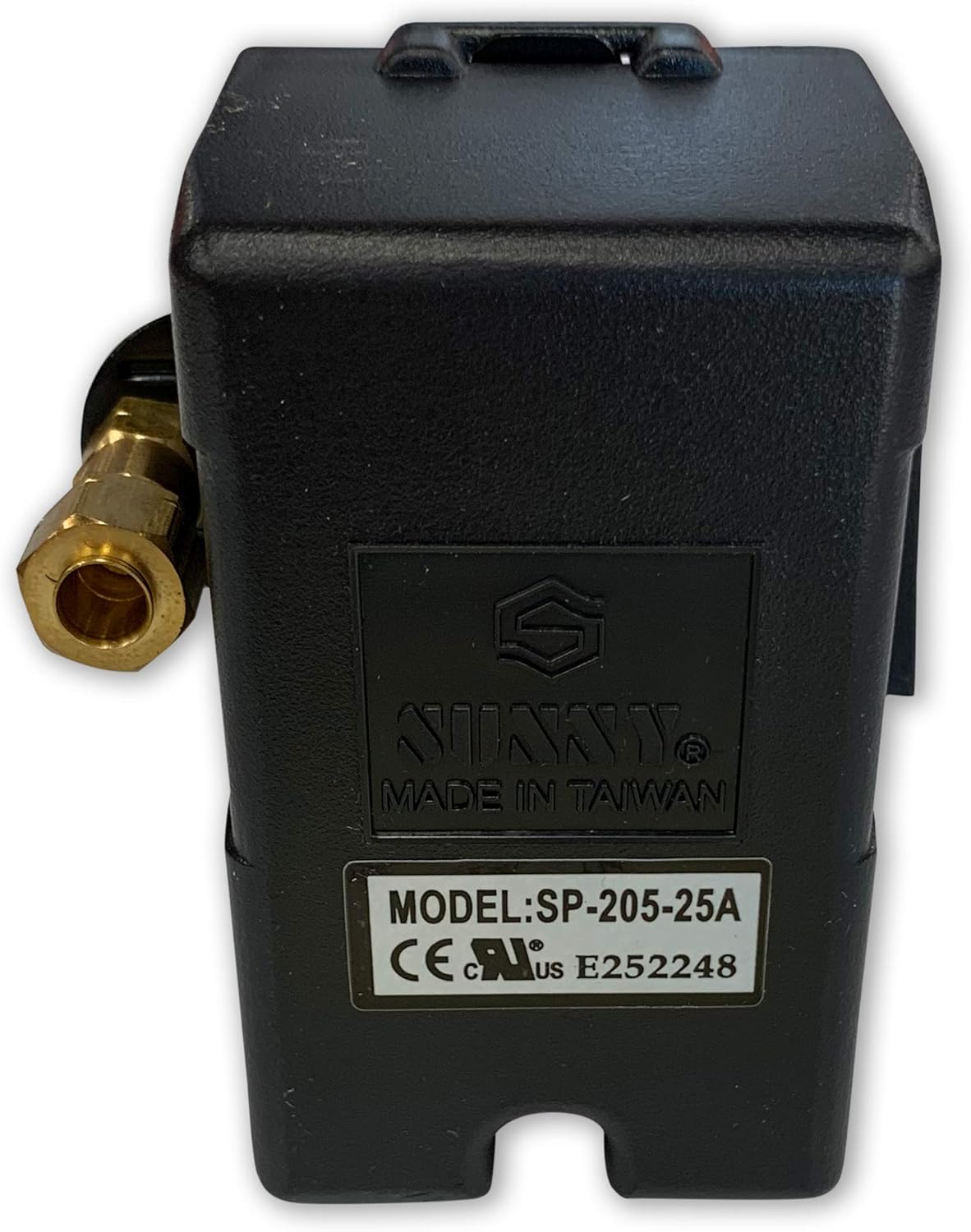 New Heavy Duty Pressure Switch for Air Compressor 25 amp 140-175 Single ...