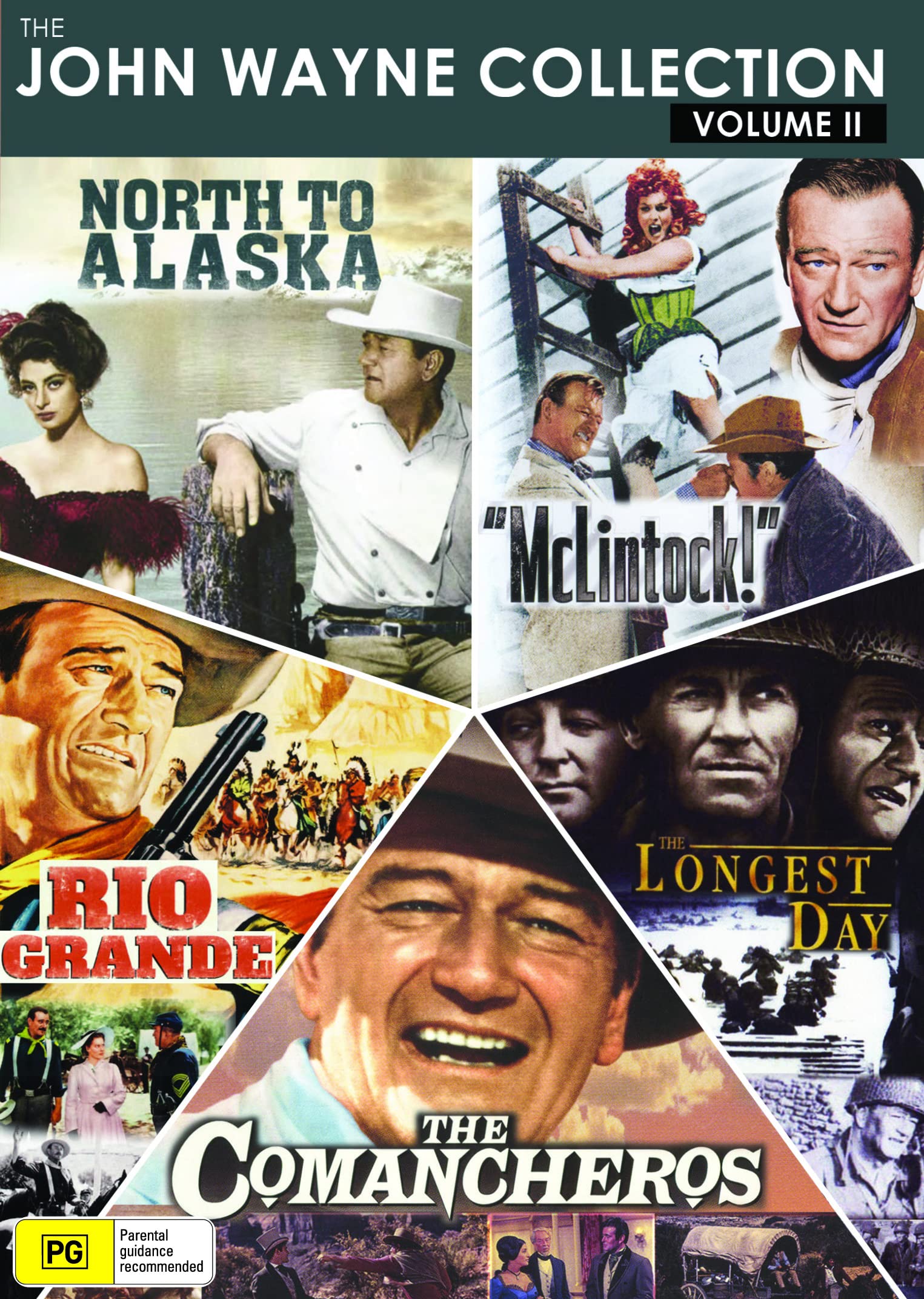 Amazon.com: 5 Movies Collection - North to Alaska / McLintock / Rio ...