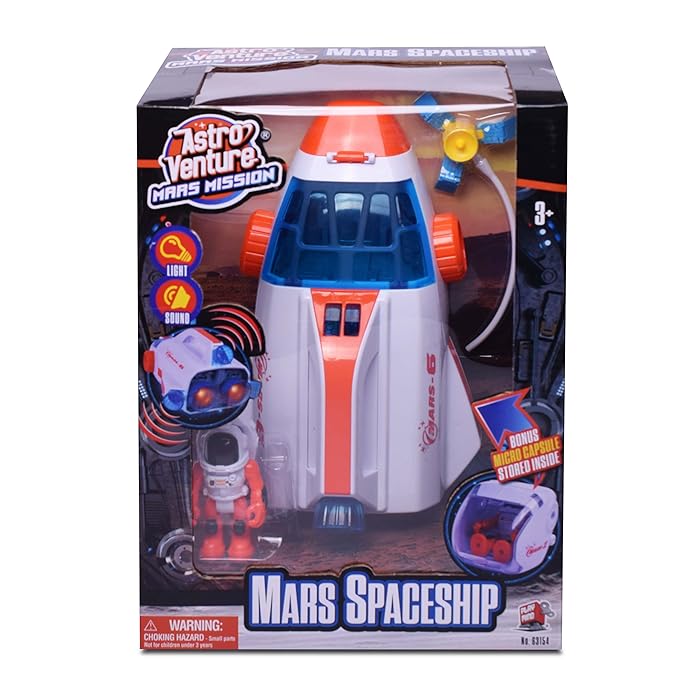 Buy Astro Venture Space Shuttle Toy, Mars Mission Spaceship for Kids ...