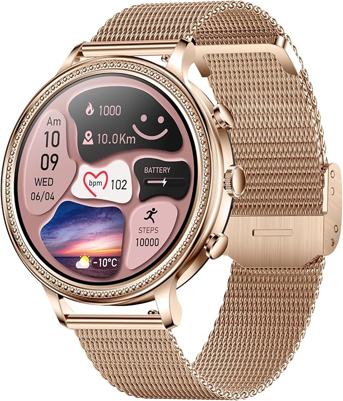 Watchily SmartLady - SmartWatch For Women, Calls, Messages, Health ...