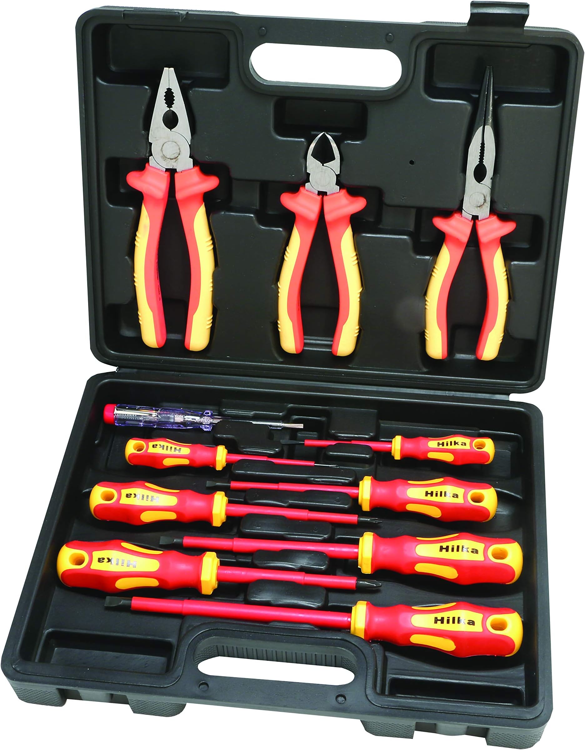 INGCO 9Pcs 1000V VDE Insulated Hand Tools Set with 5Pcs Insulated ...