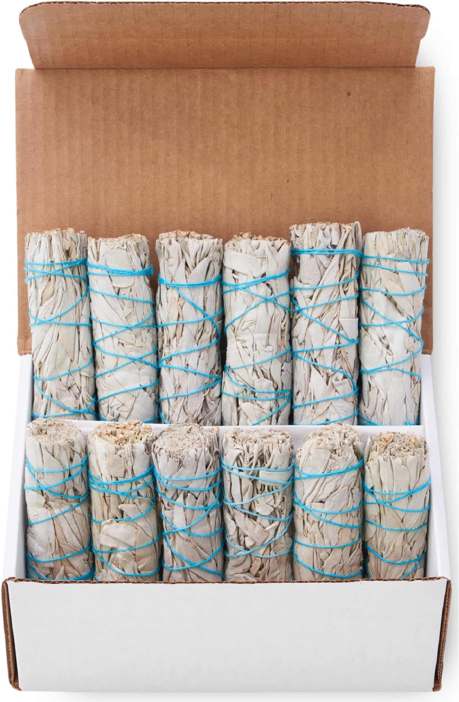 12 Pack White Sage ~ Sage Smudge Sticks for Smudging & Cleansing Energy ...