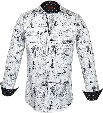 Amazon.com: Steelo Men's Premium Slim Fit Long Sleeve Button Down ...