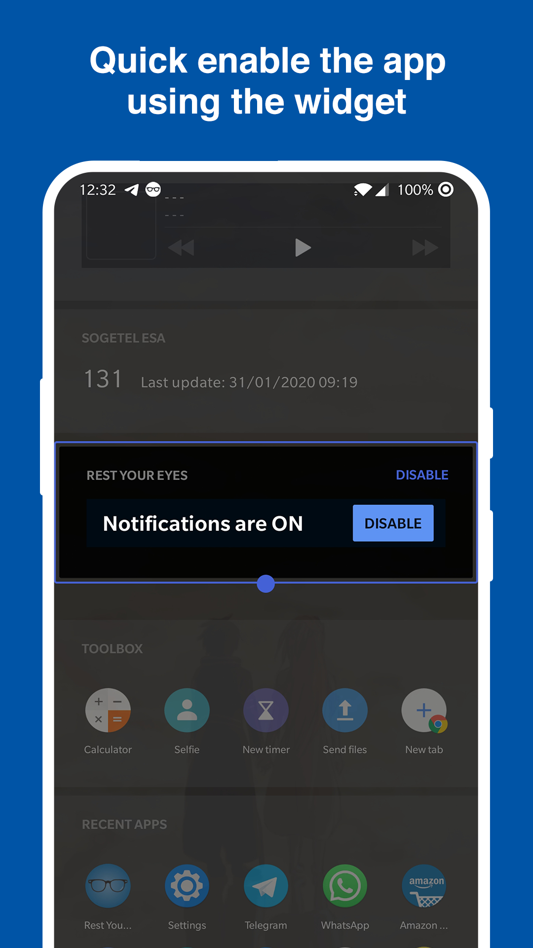 Rest Your Eyes - Take a break from the screen! - App on Amazon Appstore