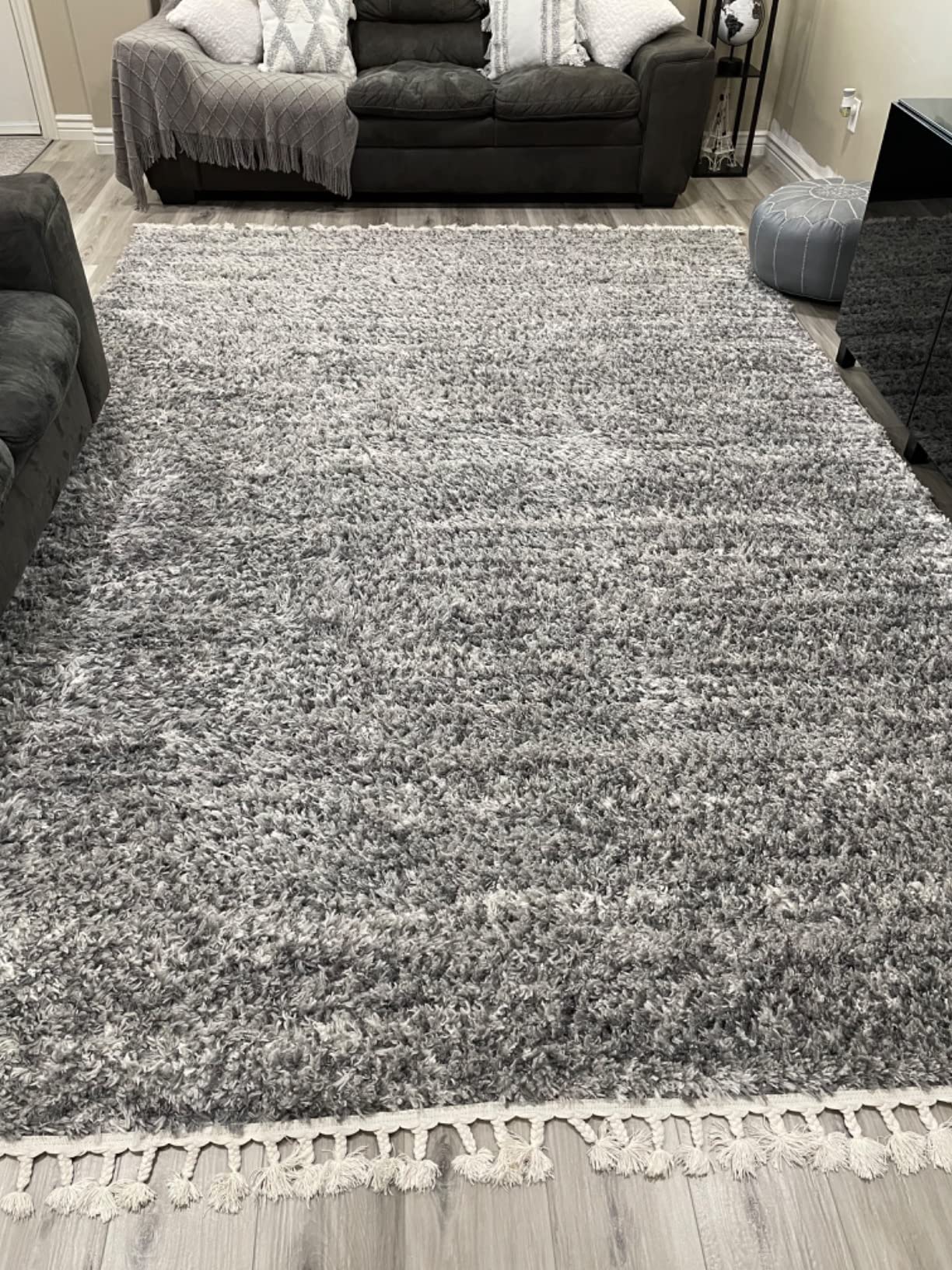 $20/mo - Finance nuLOOM Brooke Contemporary Shag Area Rug, 5' 3" x 7' 7 ...