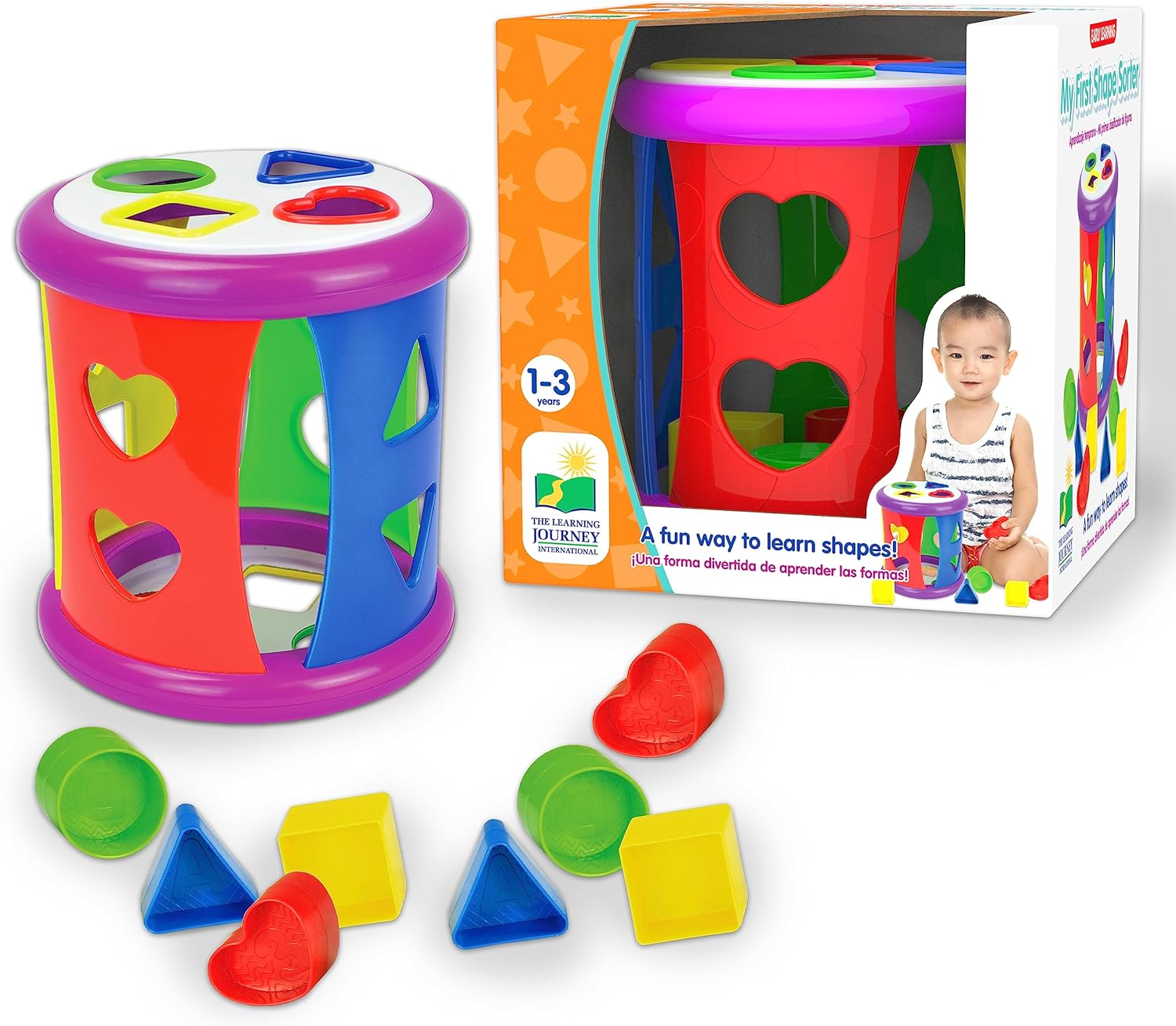 Amazon.com: The Learning Journey Early Learning - My First Shape Sorter ...