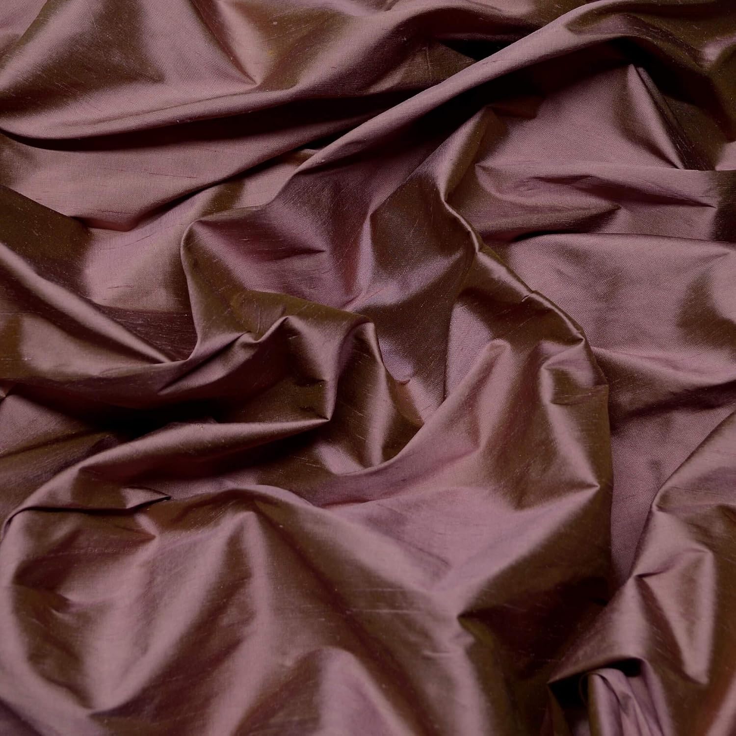 Amazon.com: Antique Rose Shantung Silk, 100% Silk Fabric, by The Yard ...