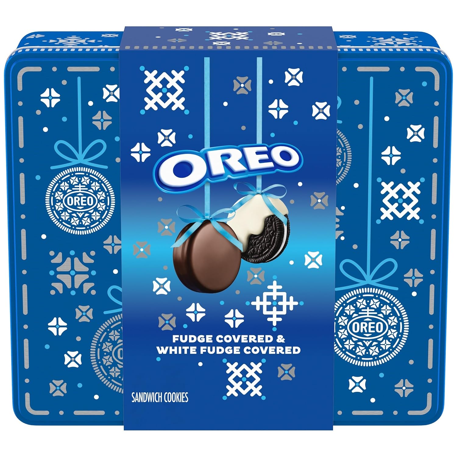 Amazon.com: OREO Fudge and White Fudge Covered Chocolate Sandwich ...