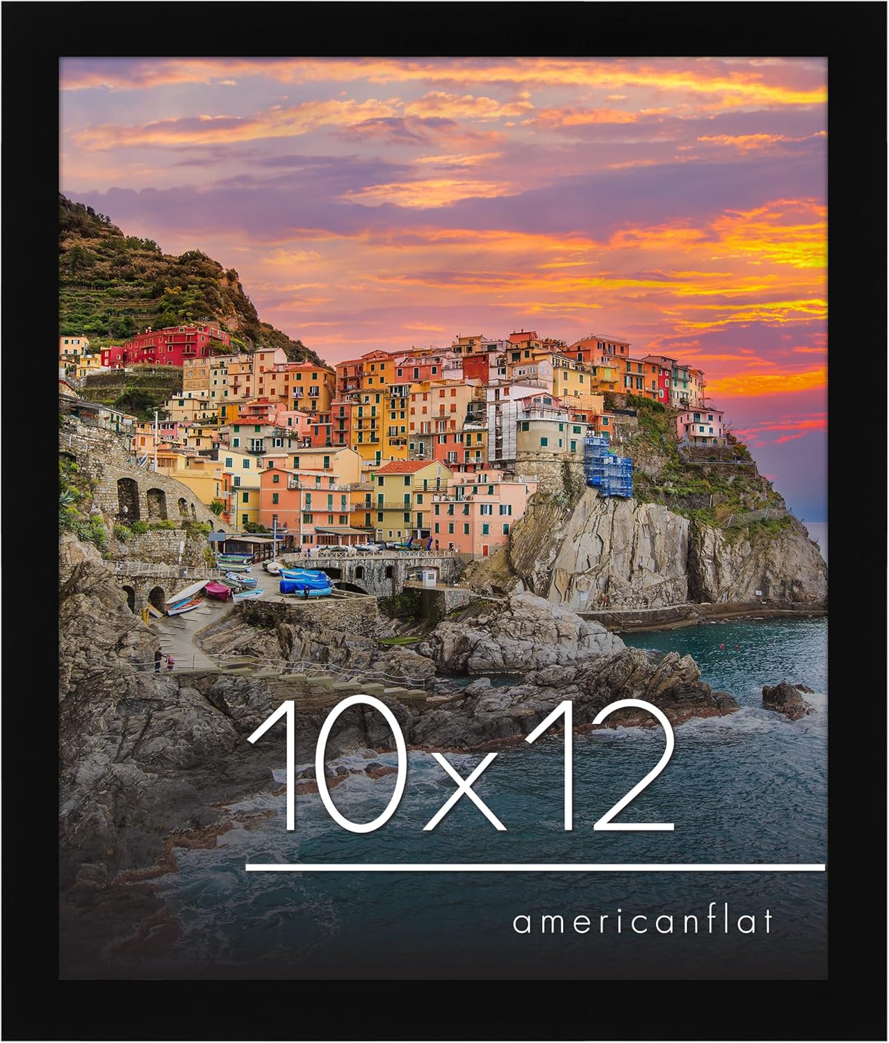 Amazon.com - Americanflat 10x12 Picture Frame with Shatter-Resistant ...