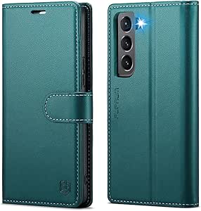 Amazon.com: FLIPALM for Samsung Galaxy S21 (Non S21+Wallet Case with RFID Blocking Credit Card ...