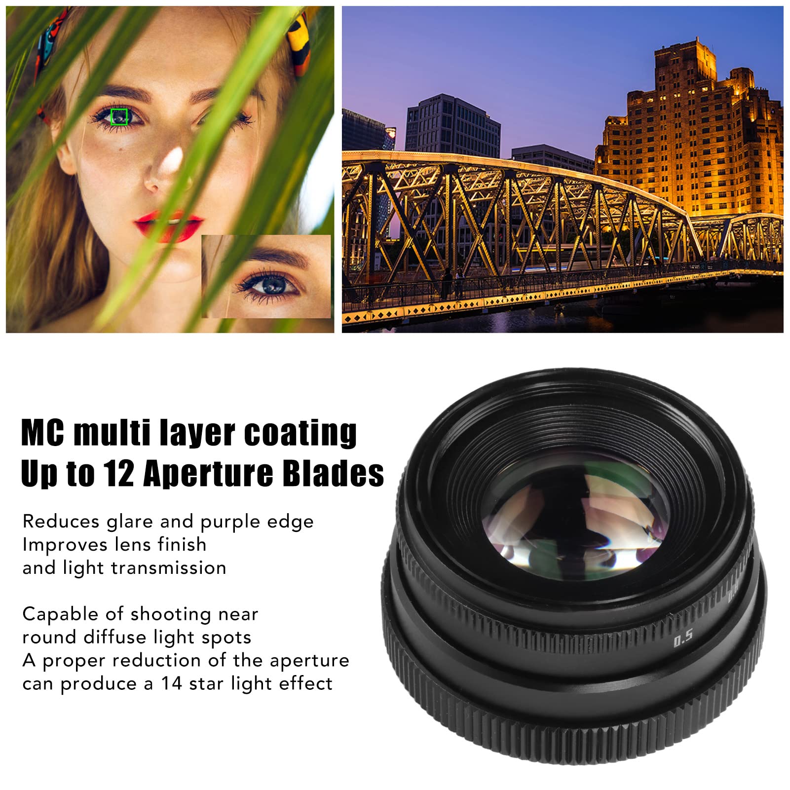 Camera Lens Aperture Blades