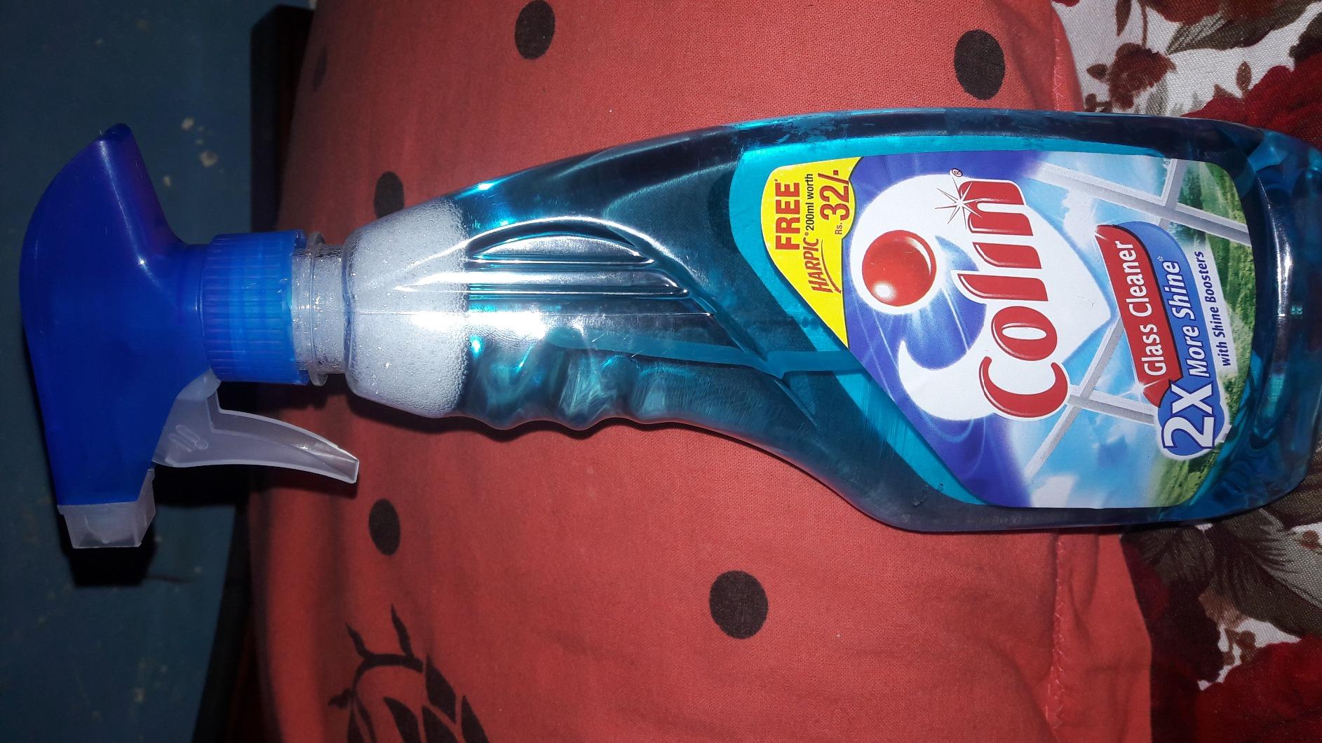 Buy Colin Glass and Surface Cleaner Liquid Refill - 1 Litre x 2|India's ...