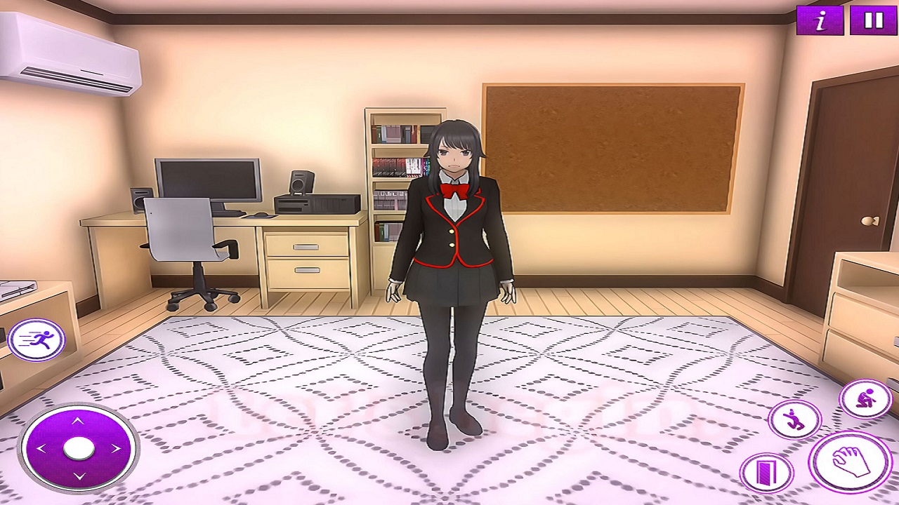 Anime Girl High School Girl Fun Life Simulator Game 3D - App on Amazon ...