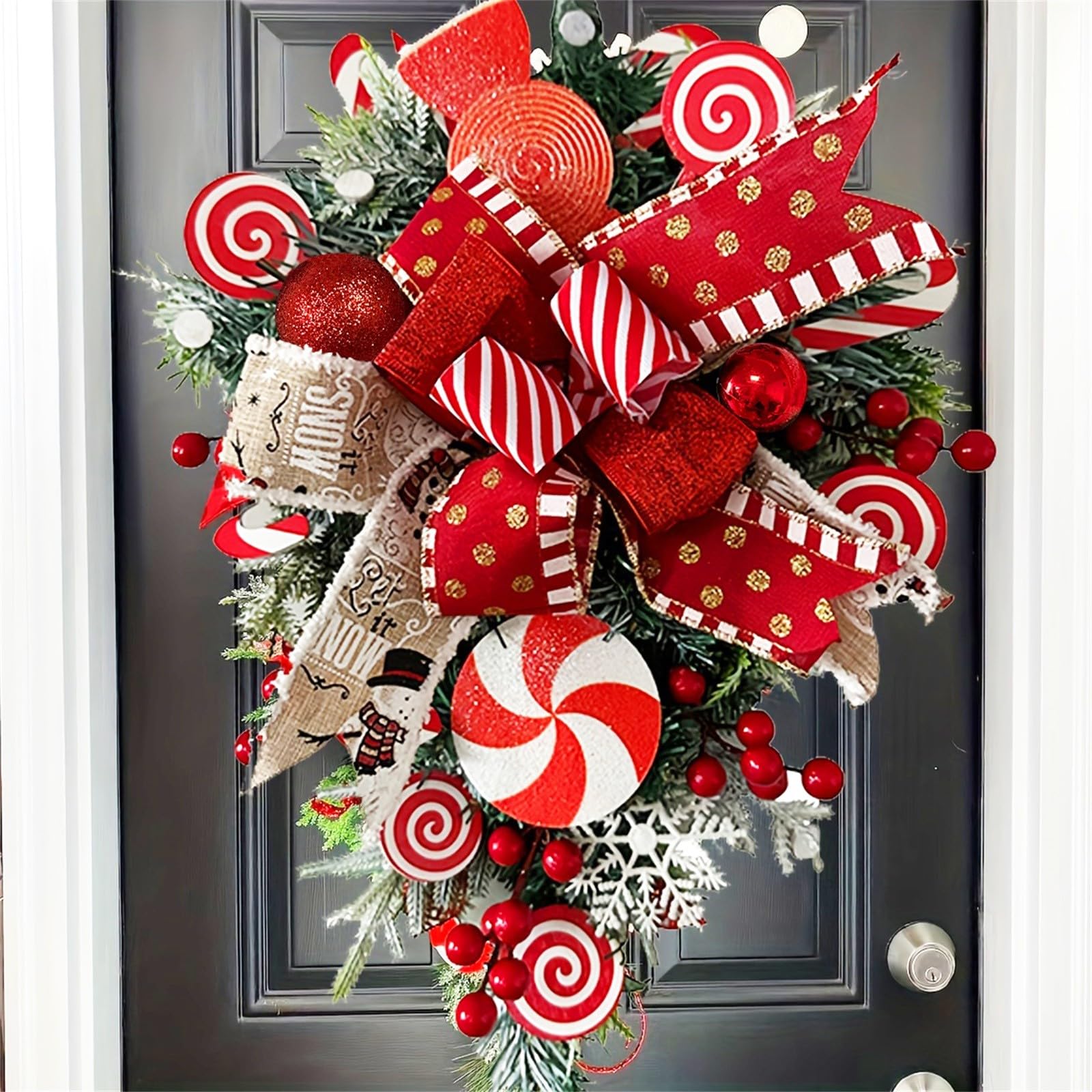 Candy Themed Wreath