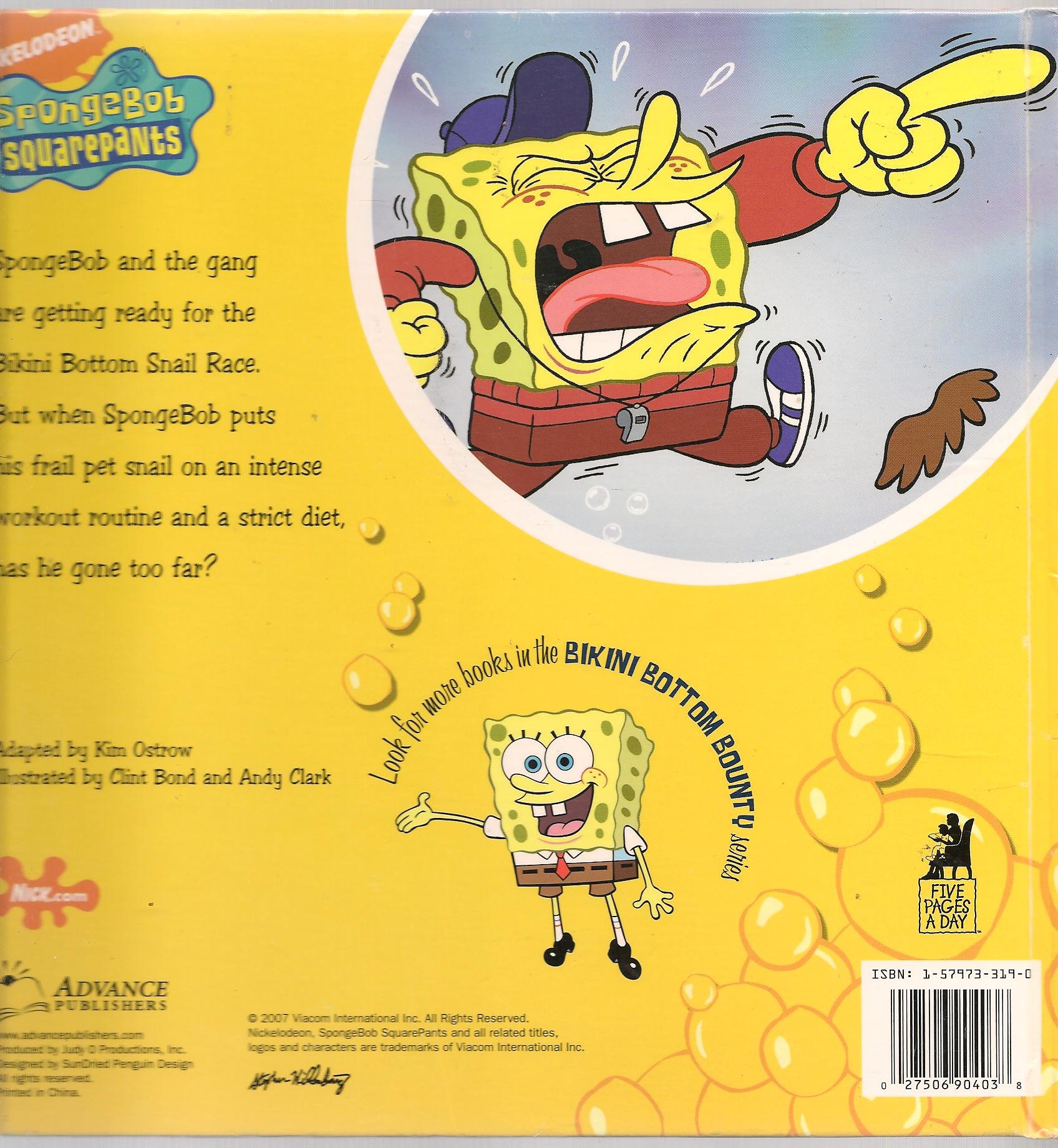 Spongebob The Great Snail Race