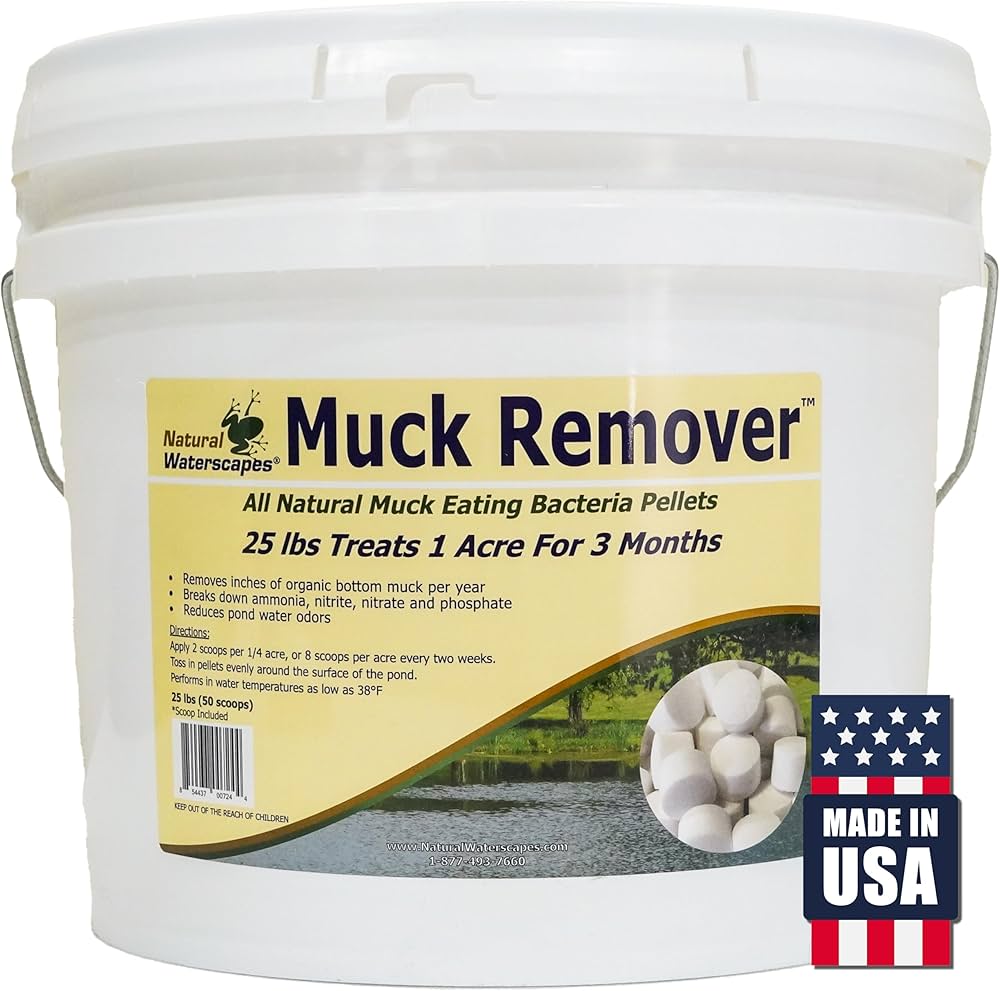 The Maxx Pond Muck Remover Tablets - Natural Sludge Treatment (4lb ...