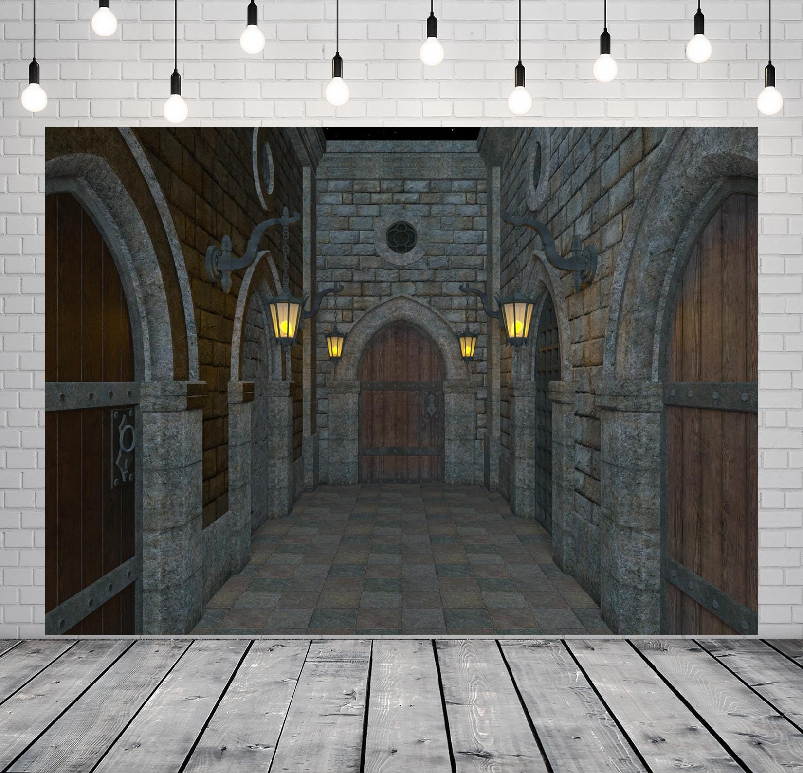 Dungeon Wall Background