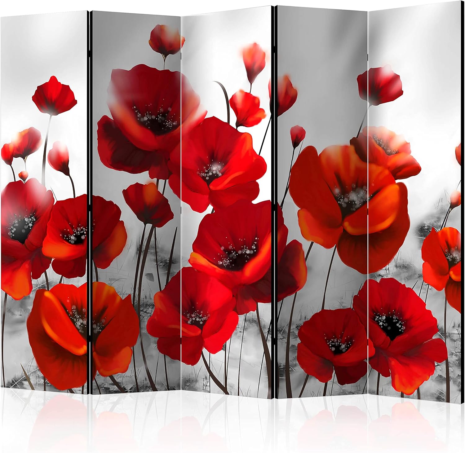 murando - Paravento da Interno 225x172 XXL 5 Pannelli - Stampa ...