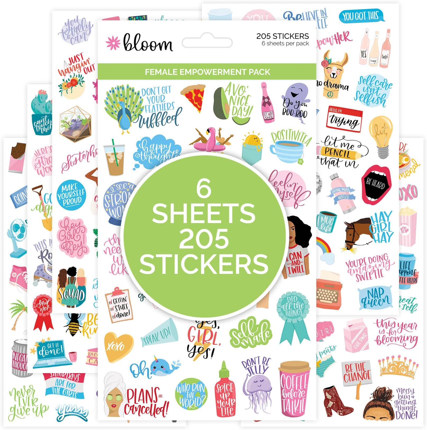 Amazon.com: 431 Pieces Girly Girls Sticker Book Clothes Shoes Makeup ...