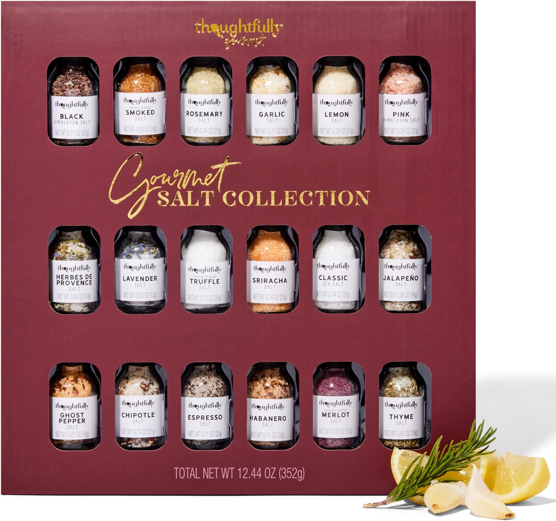 Amazon.com : Gourmet Salt Gift Set - 10 Delicious, Natural Finishing ...