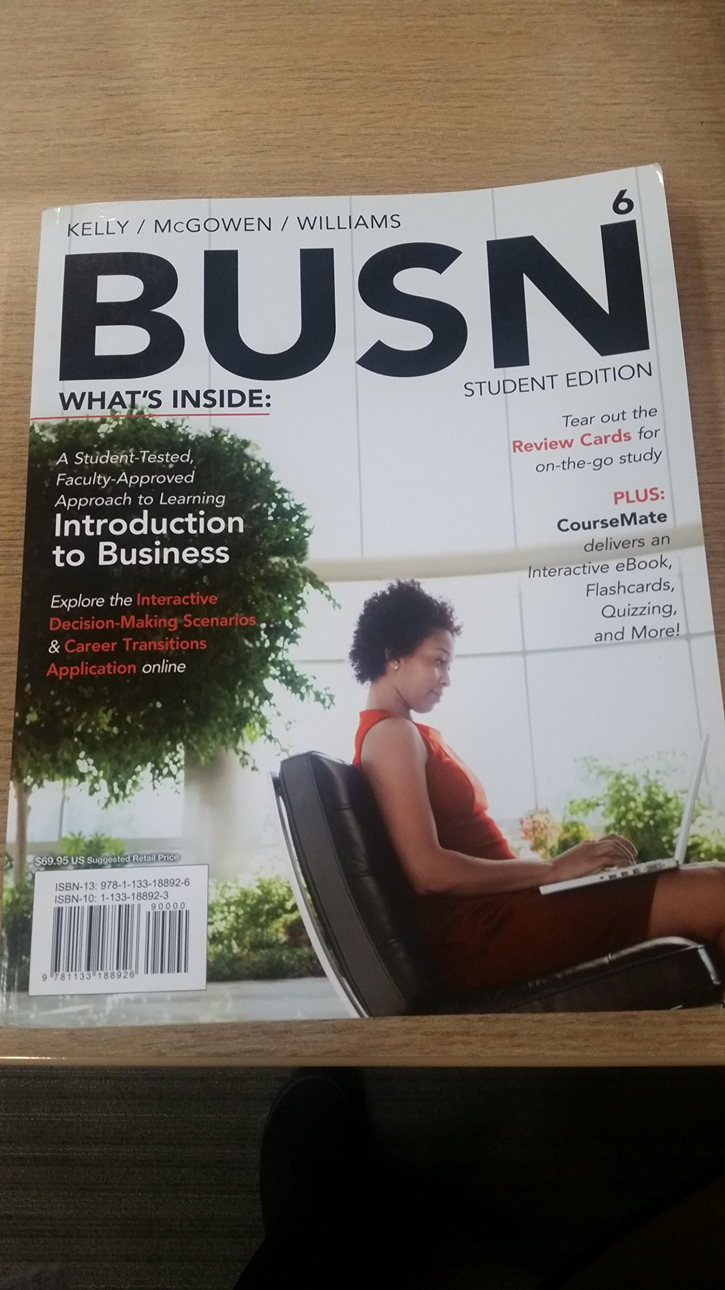 BUSN 6 (with CourseMate Printed Access Card) (New, Engaging Titles from ...