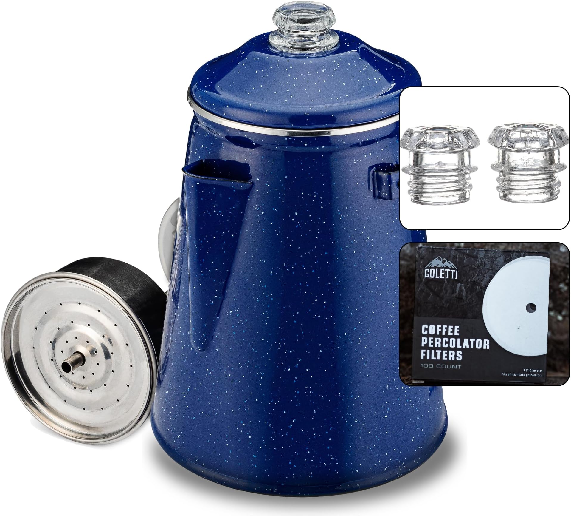 Amazon.com: COLETTI Birthday Gifts for Men - Classic Percolator Bundle ...