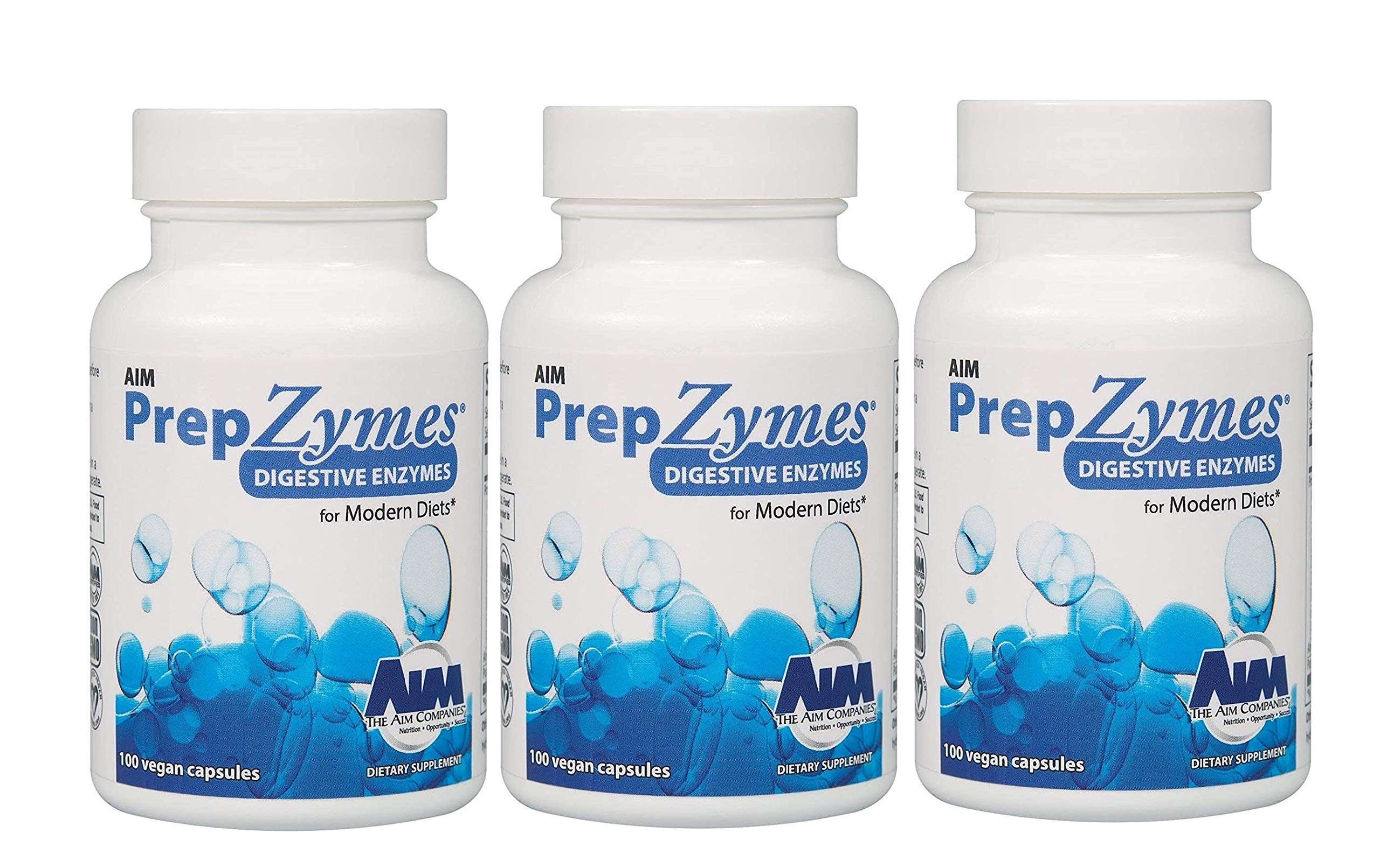 Amazon.com: AIM PrepZymes Digestive Enzymes Dietary Supplement 100 ...