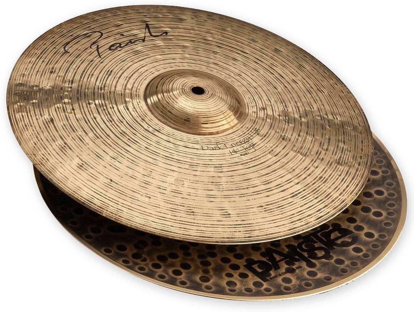 Amazon.com: Paiste Giant Beat Cymbal Pair Hi-Hat 14-inch : Musical ...