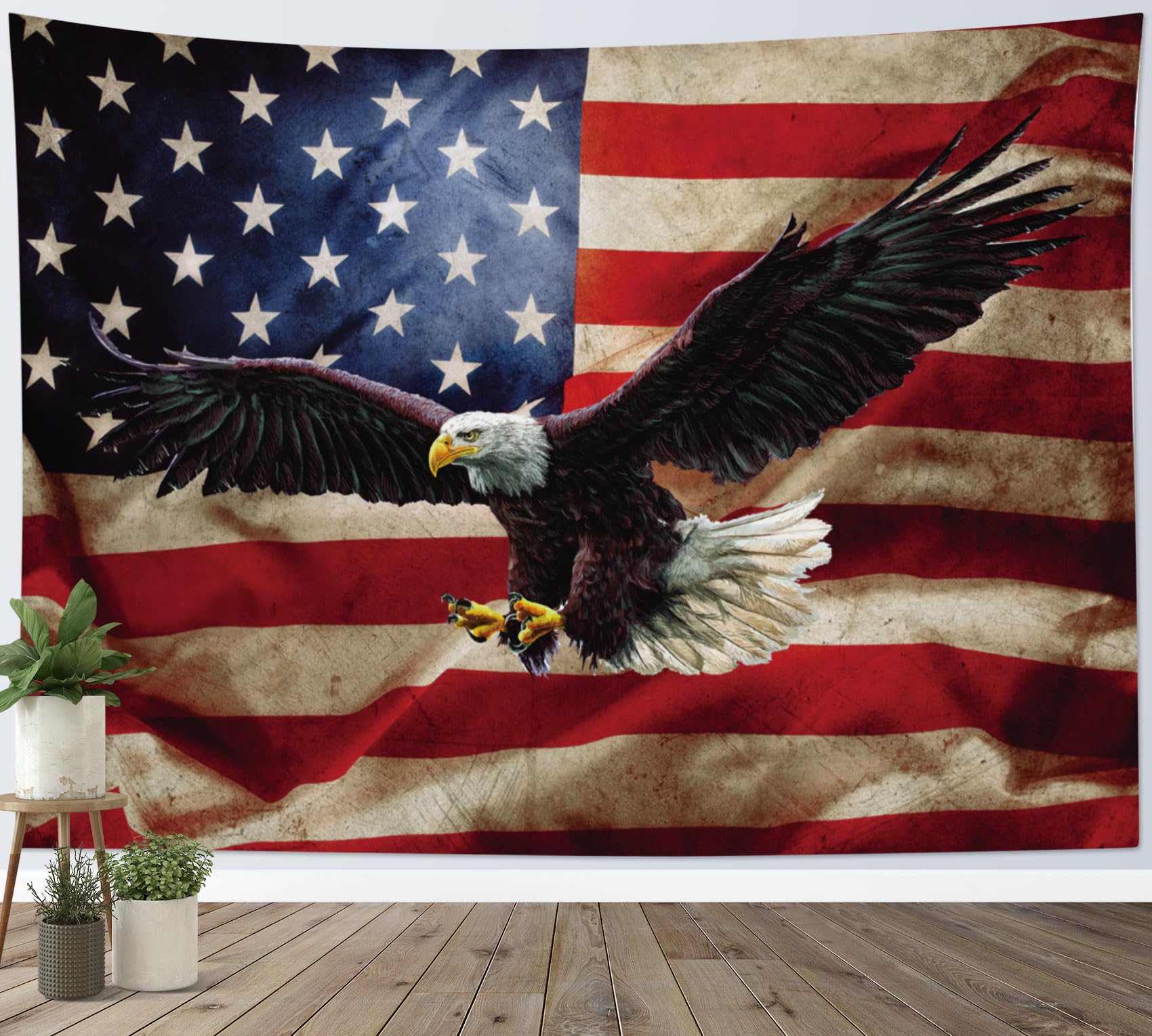 American Bald Eagle String Art