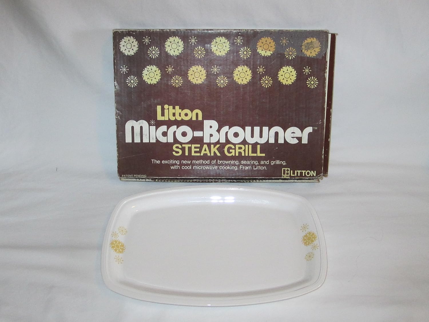 Amazon.com: Vintage LITTON Micro-Browner Microwave Steak Grill Dish 11. ...