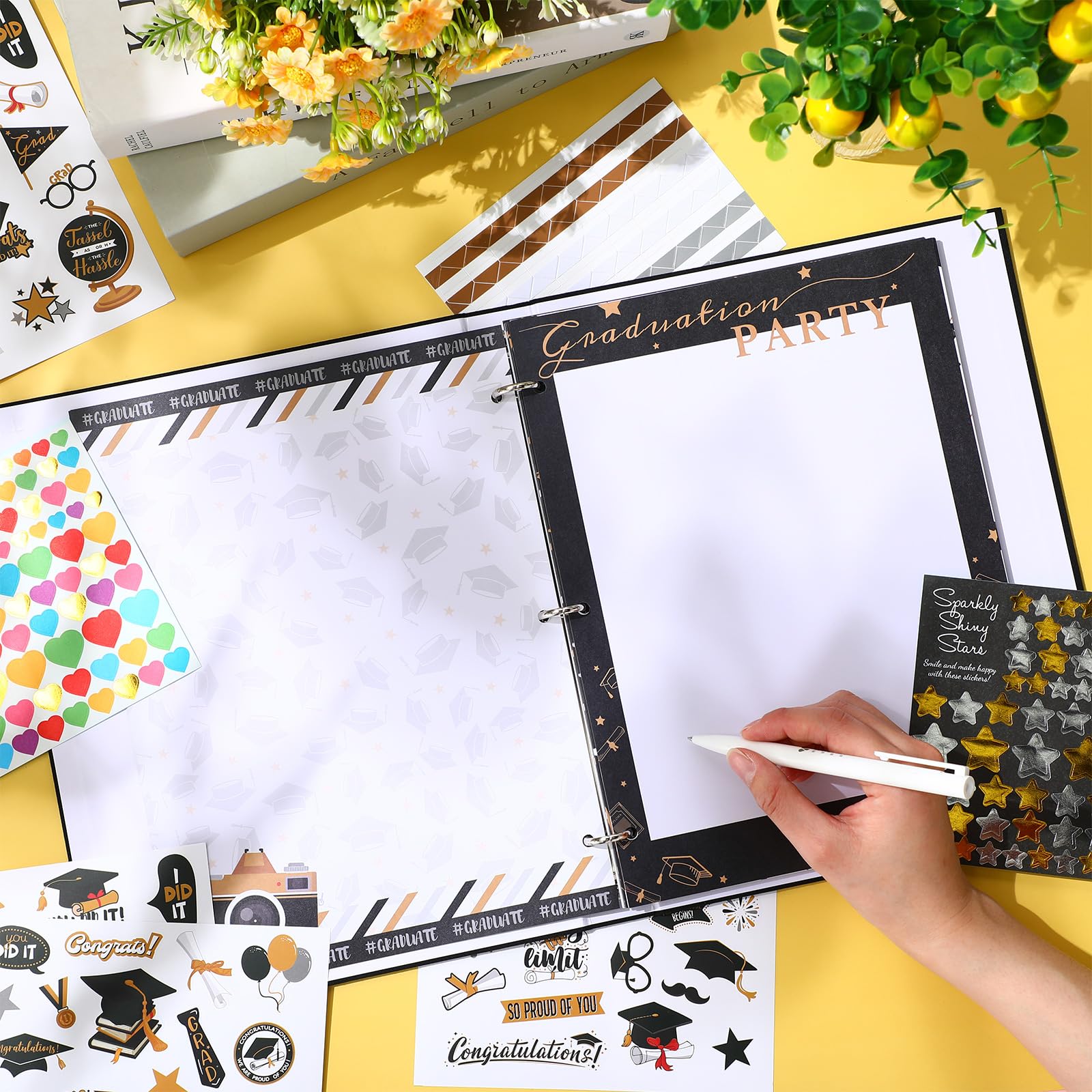 Snapklik.com : Pasimy Graduation Scrapbook Kit A4 Photo Album 60 Pages ...