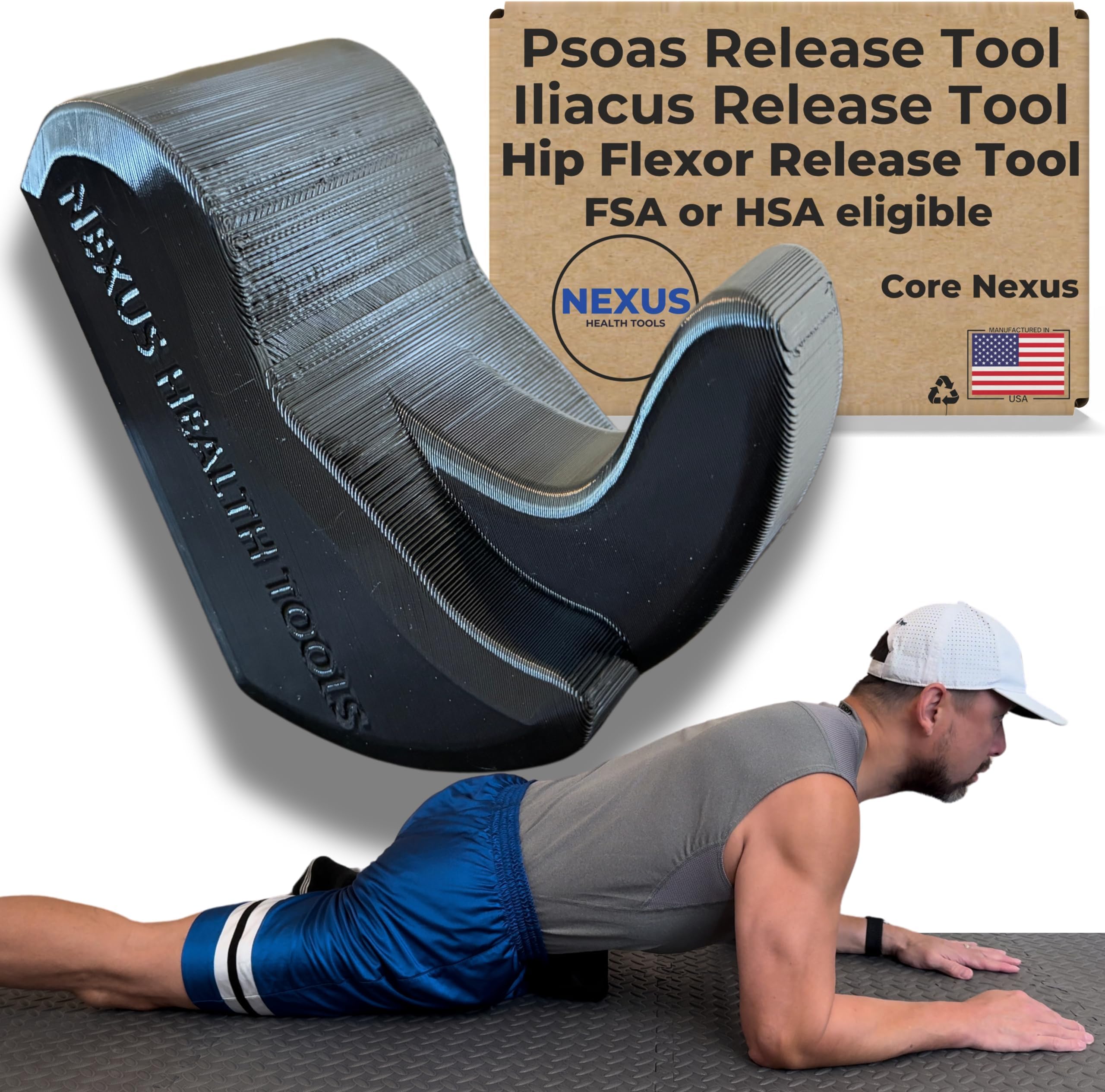 Amazon.com: soas Iliopsoas Massager - Iliacus & Psoas Release Tool Back ...