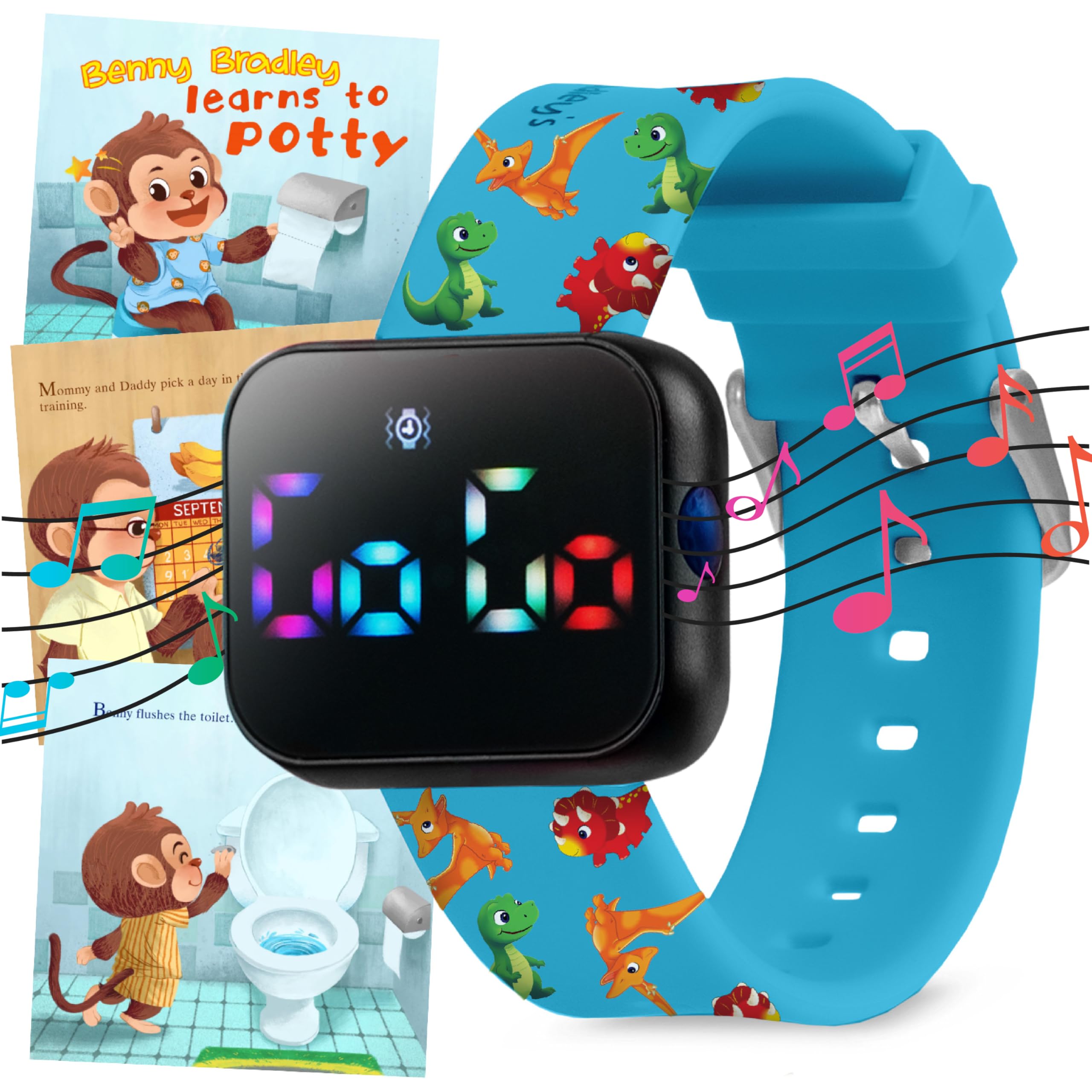 Amazon.com: Potty Training Watch for Kids V2 – A Water Resistant Potty Reminder Device for Boys ...