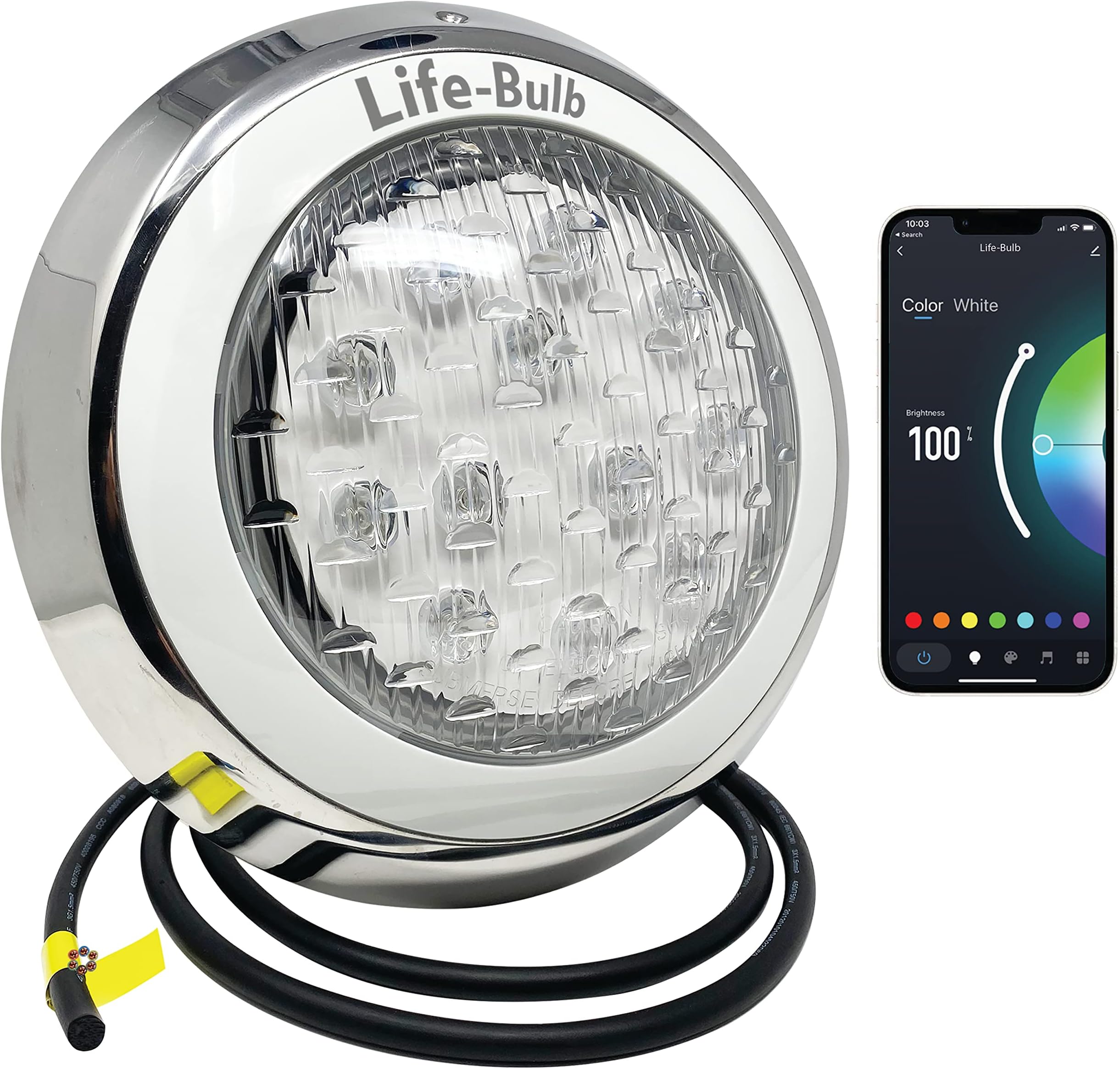 Amazon.com : Pentair EC602126 Amerilite 10 Inch 120 Volt 300 Watt ...