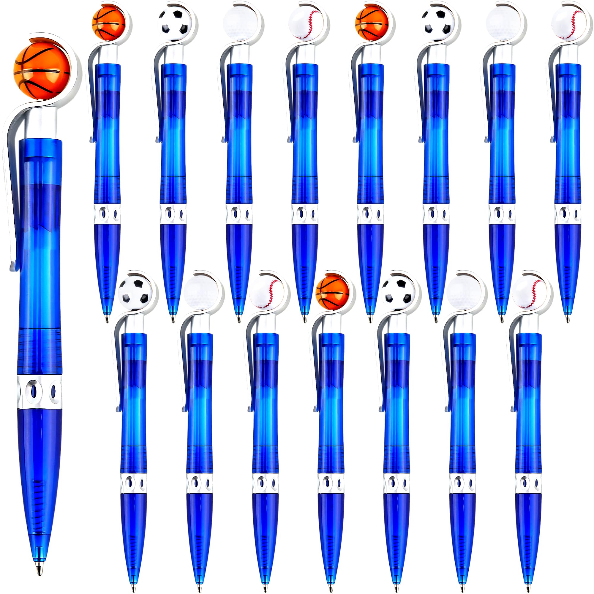 Amazon.com : 16 PCS Novelty Basketball Soccer Golf Baseball Pen Sport ...
