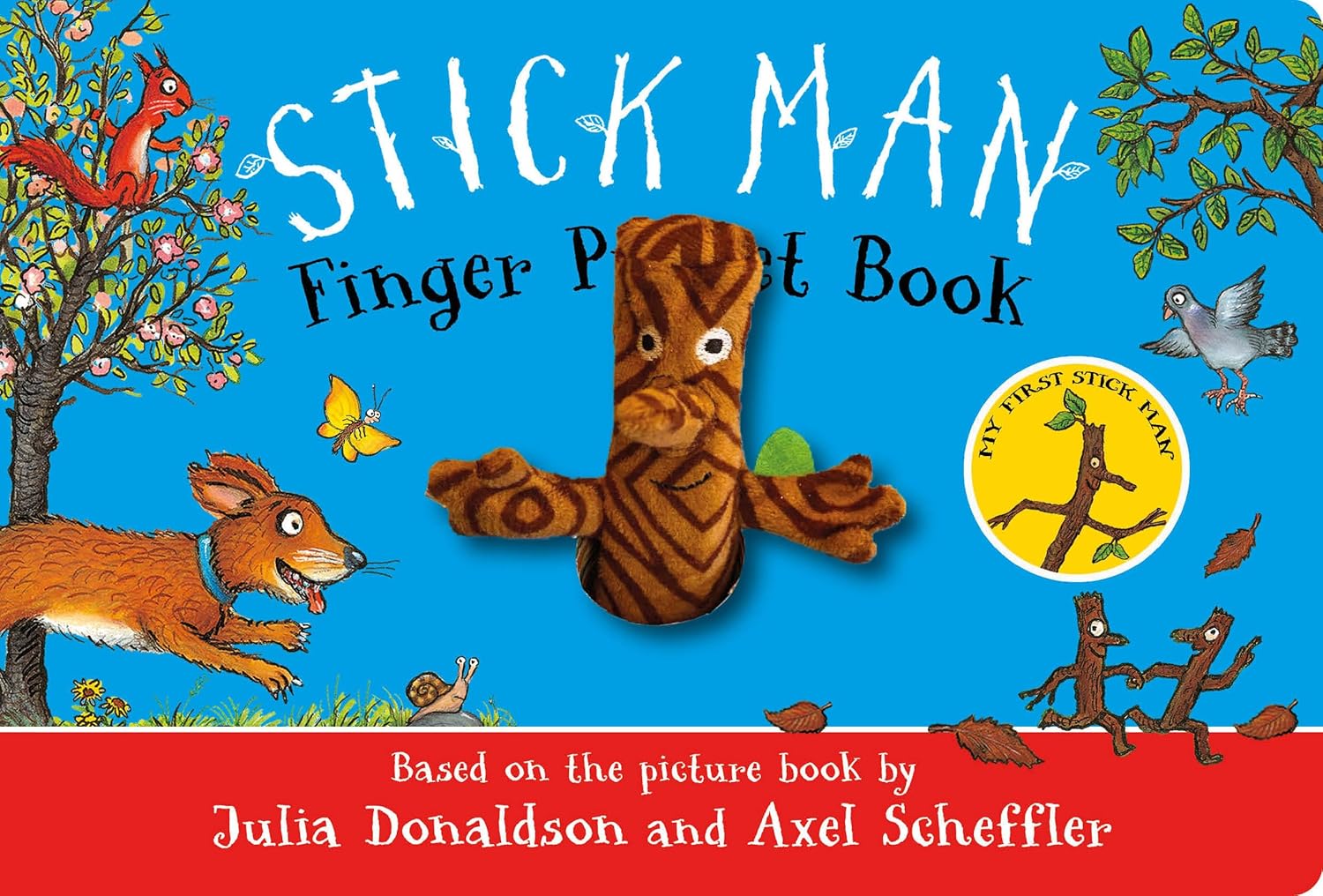 Stick Man Finger Puppet Book : Donaldson, Julia, Scheffler, Axel ...
