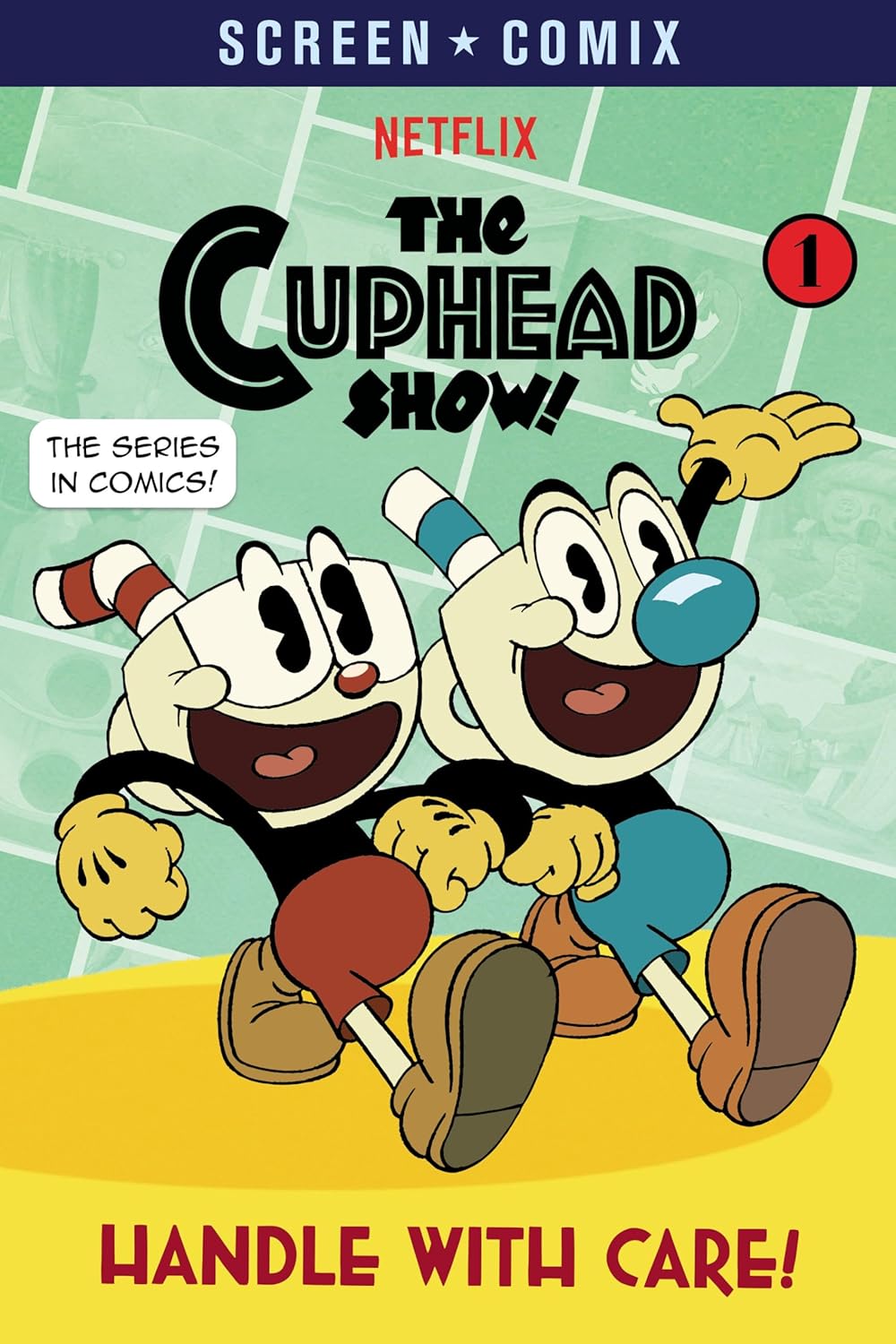 Amazon.com: Handle with Care! (The Cuphead Show!) (Screen Comix ...