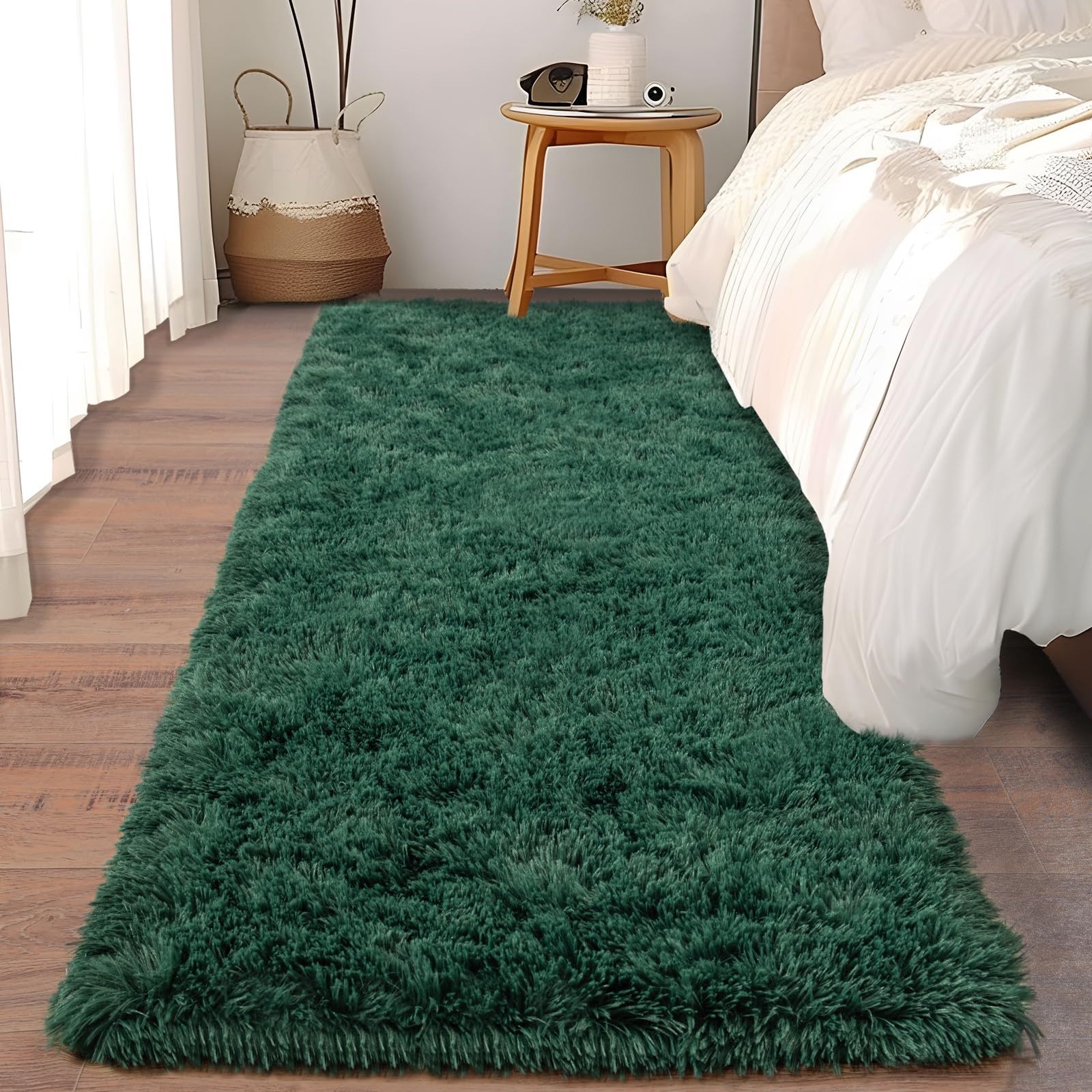 Amazon.com: Ailyei Soft Runner Rugs for Bedroom Hallways, 2 Packs 2x6 ...