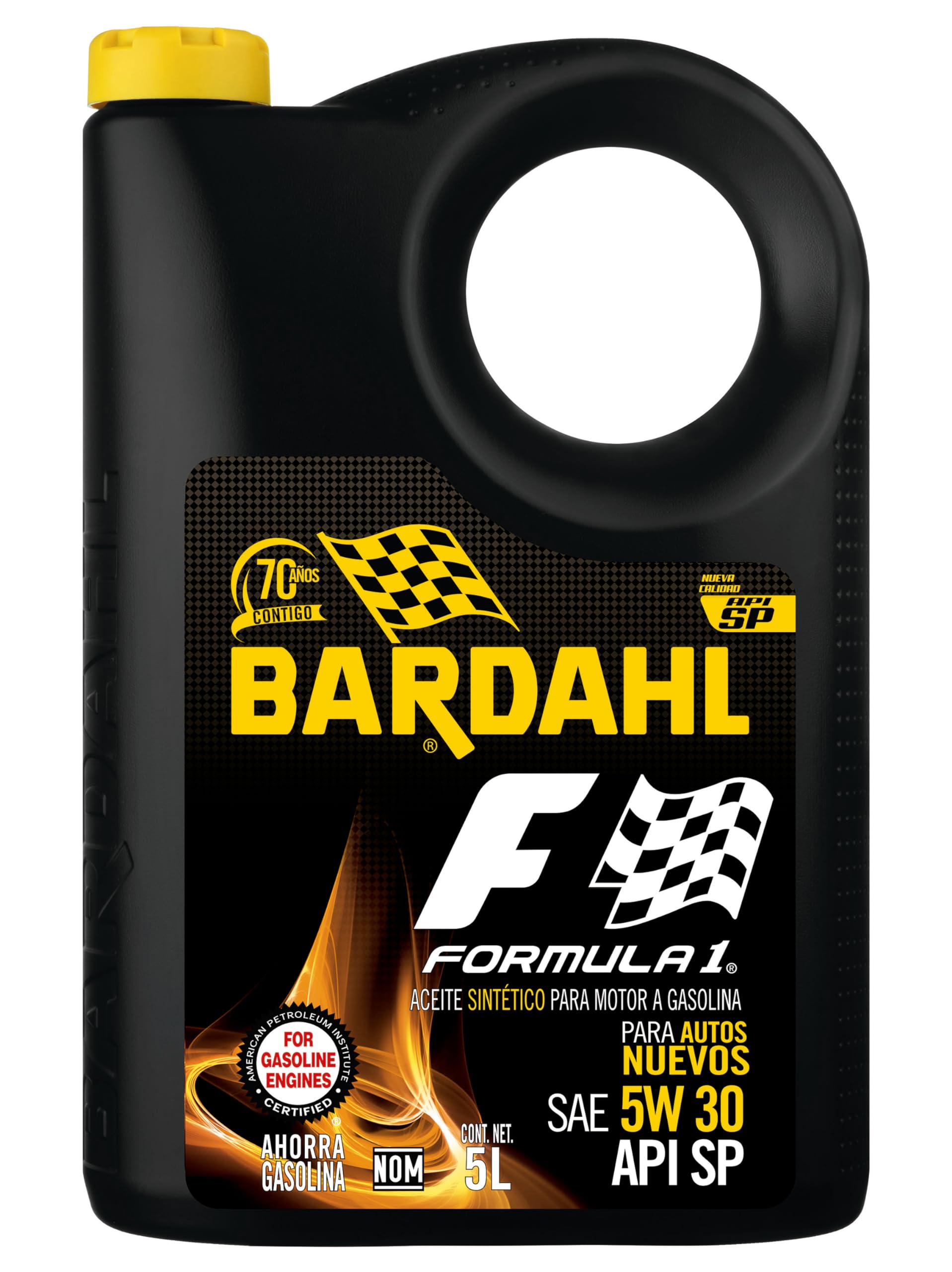 Bardahl Aceite Formula-1 Sintético, 5W-30 API SP, 5 L : Amazon.com.mx ...