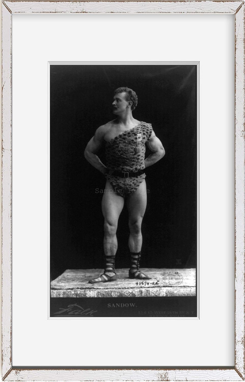 Amazon.com: INFINITE PHOTOGRAPHS Photo: Eugen Sandow,Strong Men,Benamin ...