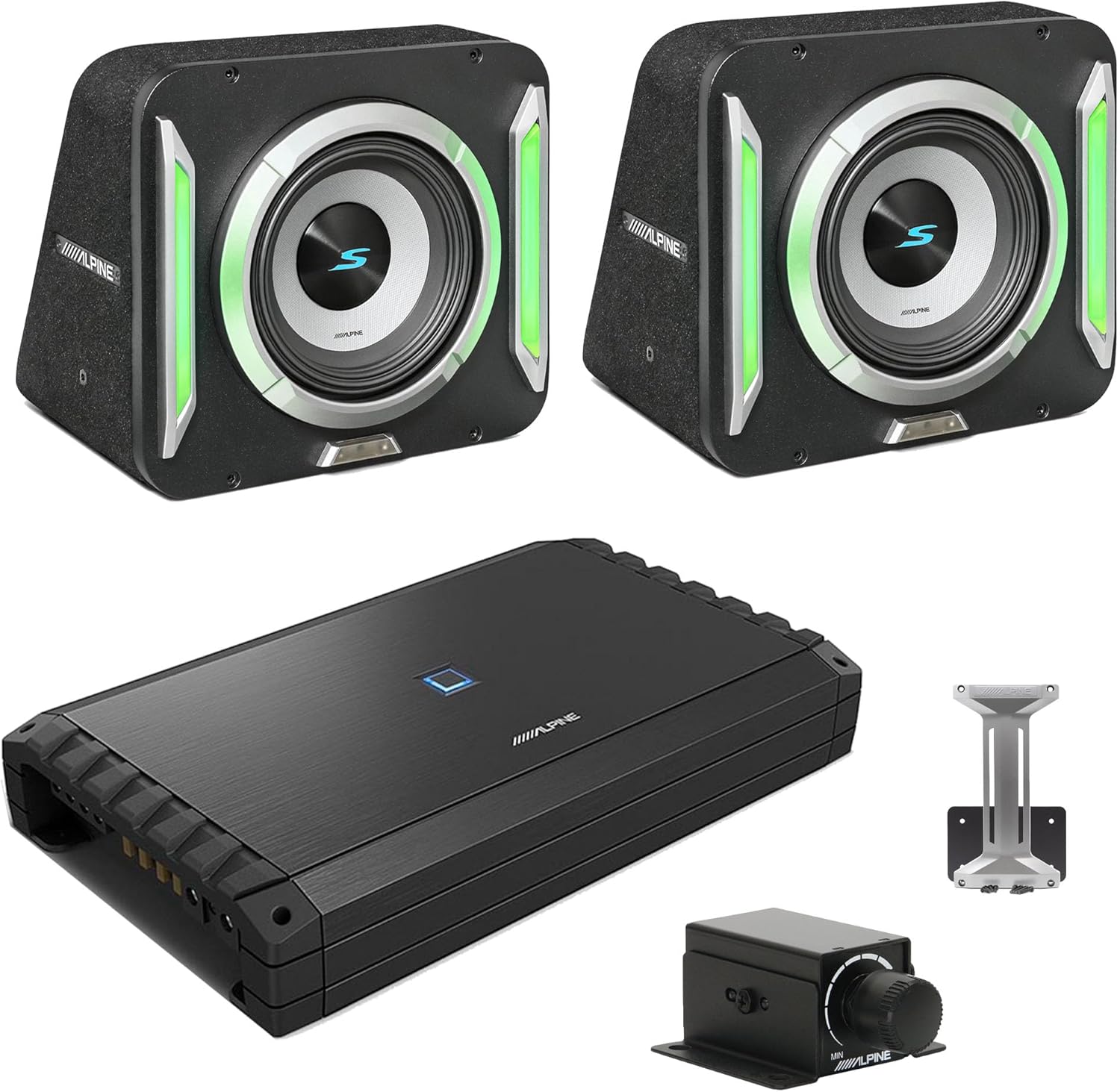 Amazon.com: Alpine (2 S2-SB10 PrismaLink™ S2-Series 10" subwoofer Built ...